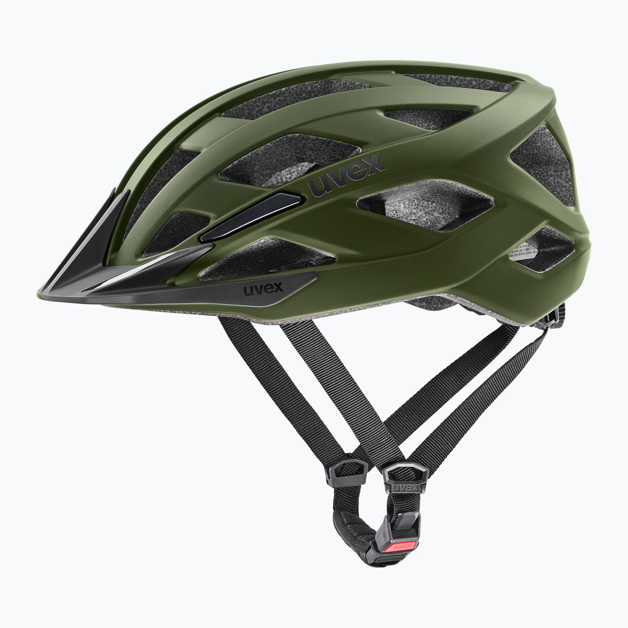 Kask rowerowy UVEX I-vo 2 dark olive matt (41/0/660/03/15) - Sportano.pl