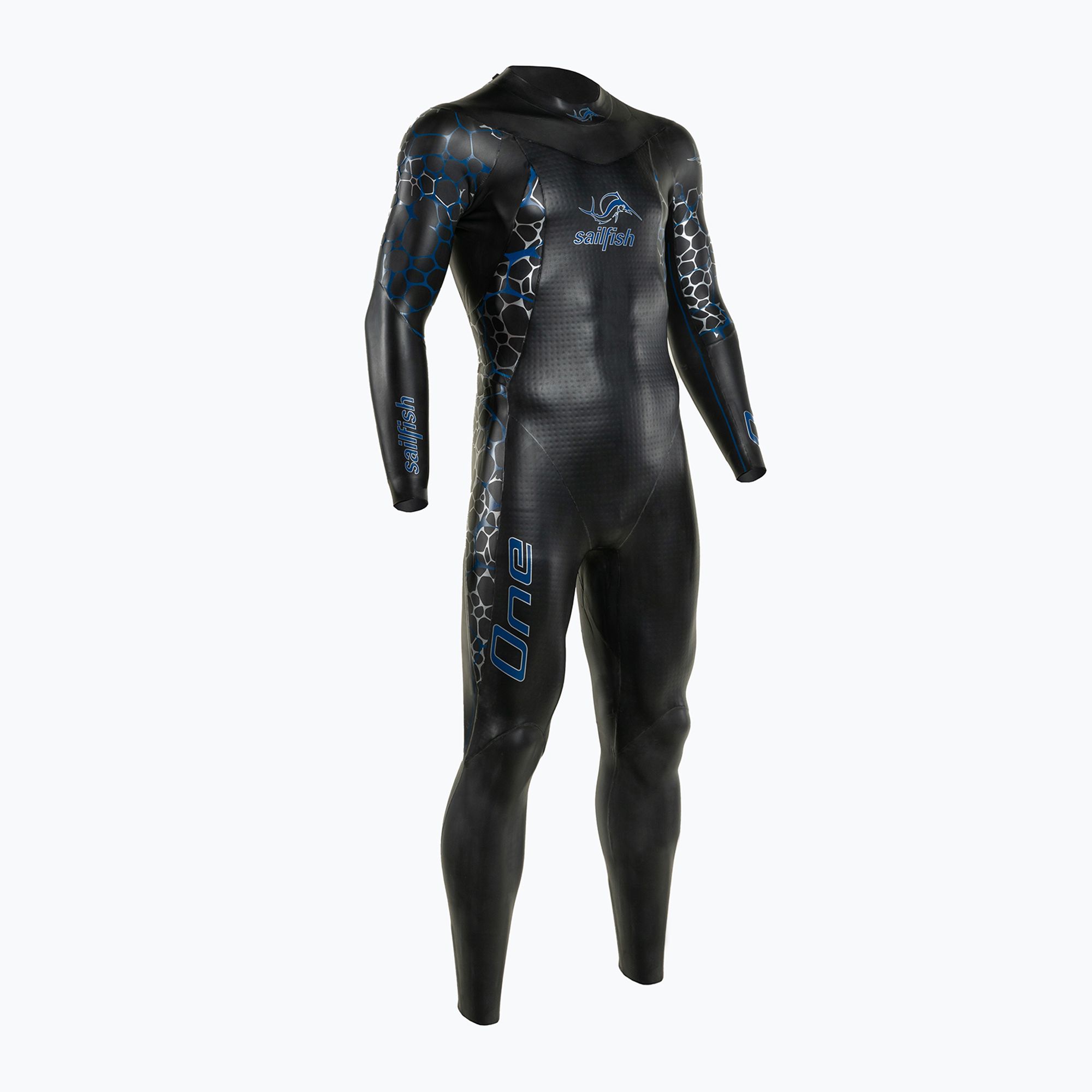 Pianka triathlonowa męska sailfish One 7 4,5 mm black/blue (ONE 7 ...
