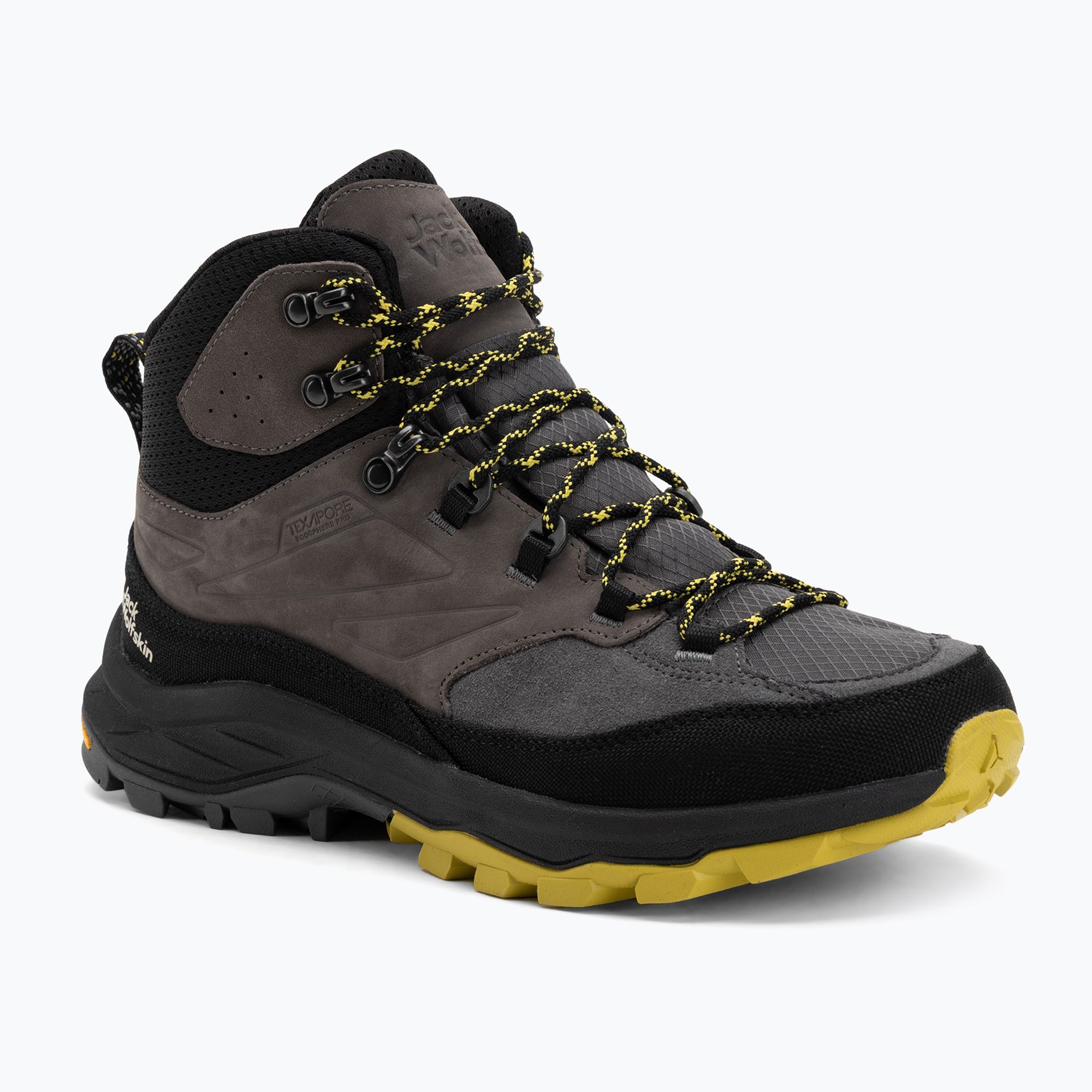 Buty trekkingowe męskie Jack Wolfskin Cyrox Texapore Mid slate (4064301 ...