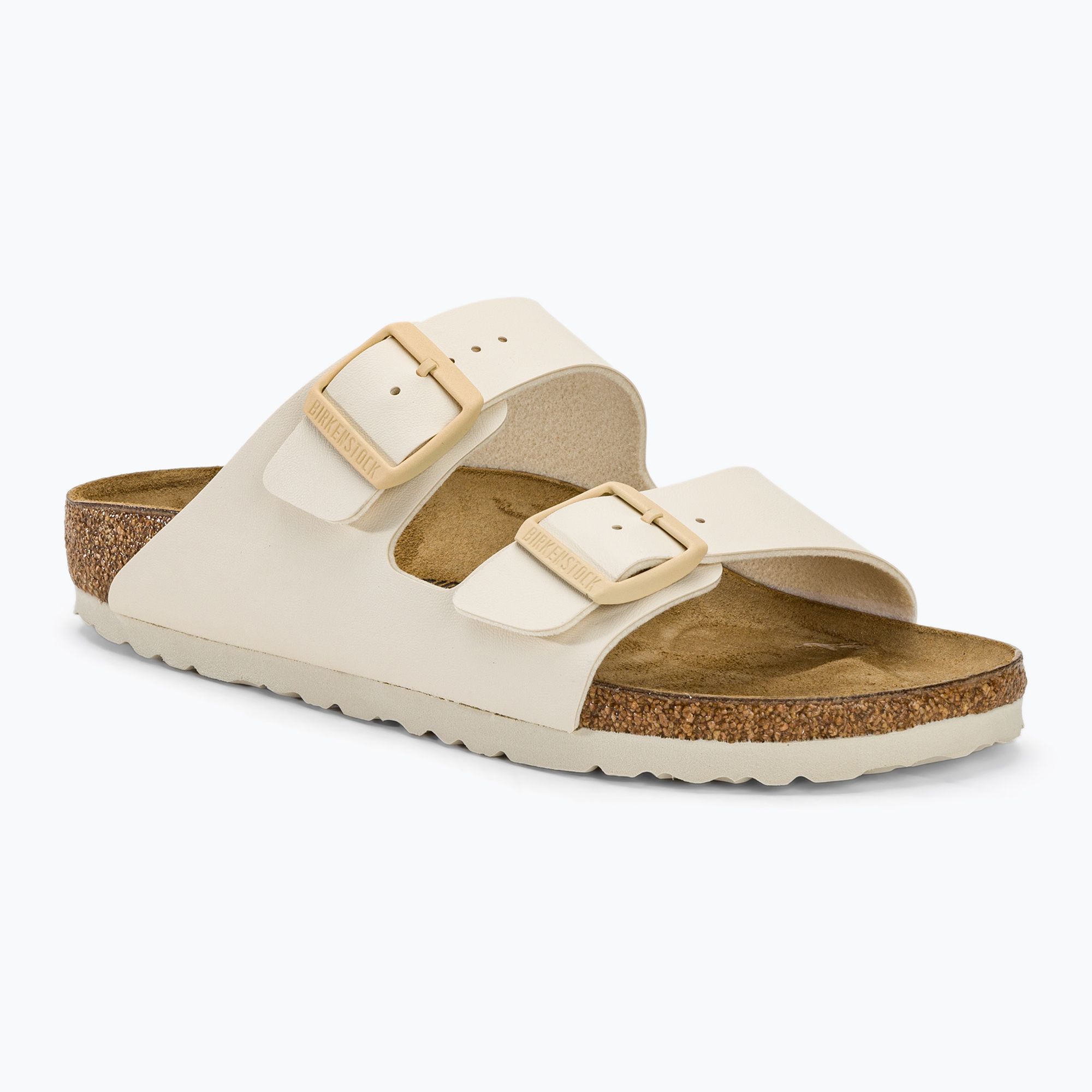 Klapki BIRKENSTOCK Arizona BF Narrow eggshell (1027339) - Sportano.pl