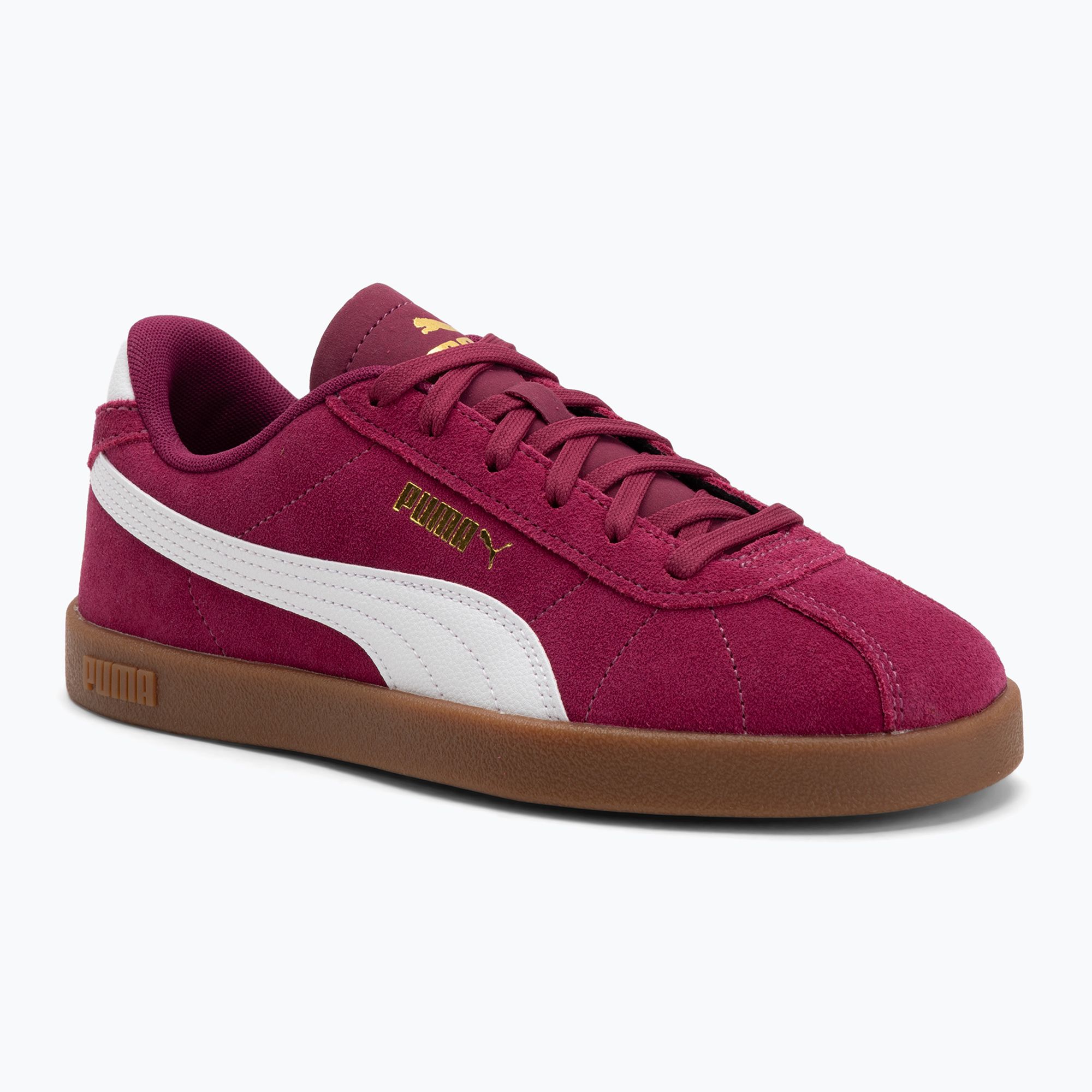 Buty damskie PUMA Club II berry/puma white/puma gold (397444 17 ...