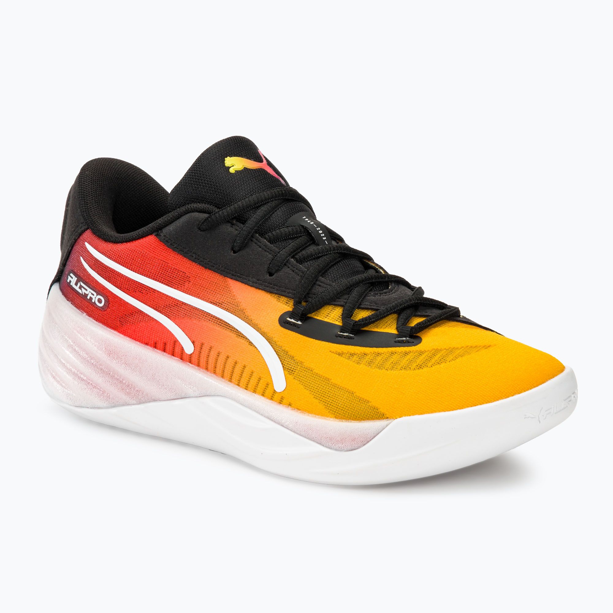Buty do koszykówki męskie PUMA All-Pro Nitro Showtime yellow sizzle ...