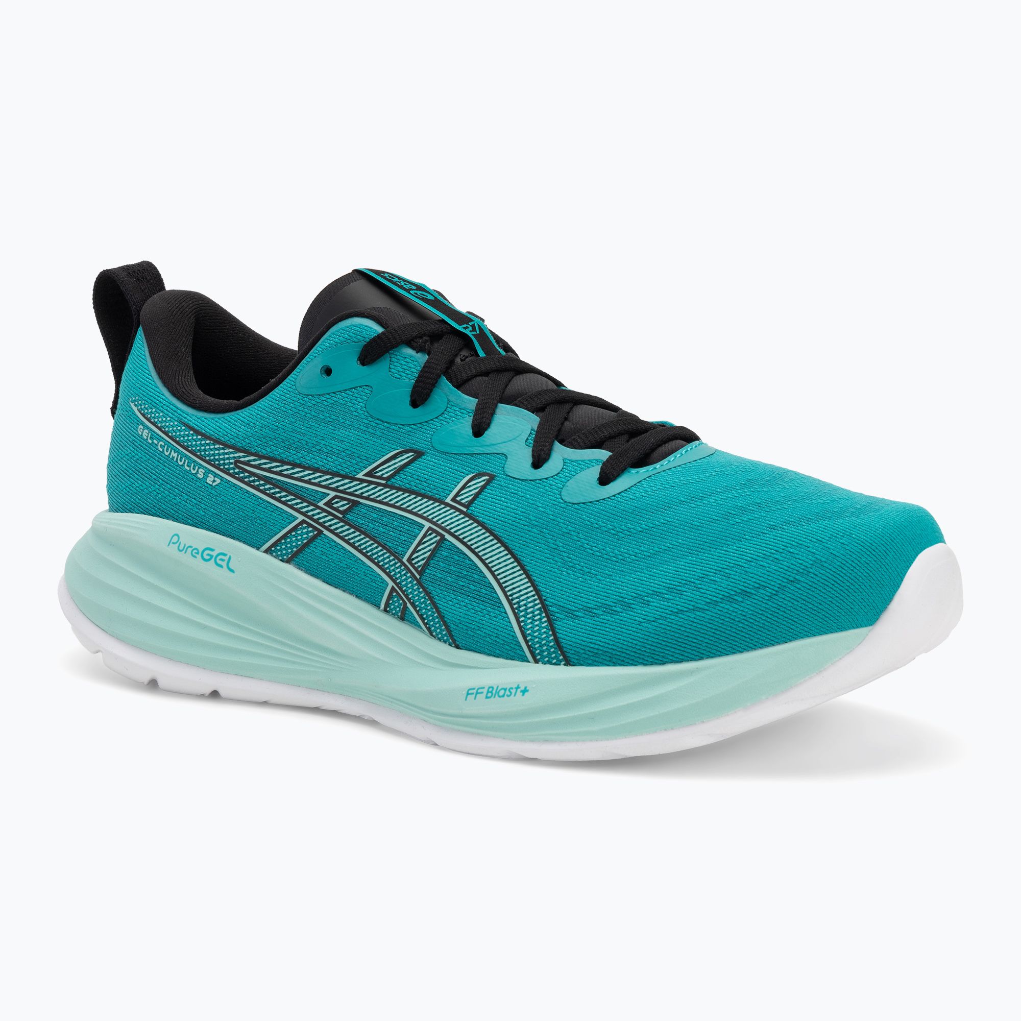Buty do biegania męskie ASICS Gel-Cumulus 27 wave teal/illuminate mint (1011B960-400) - Sportano.pl