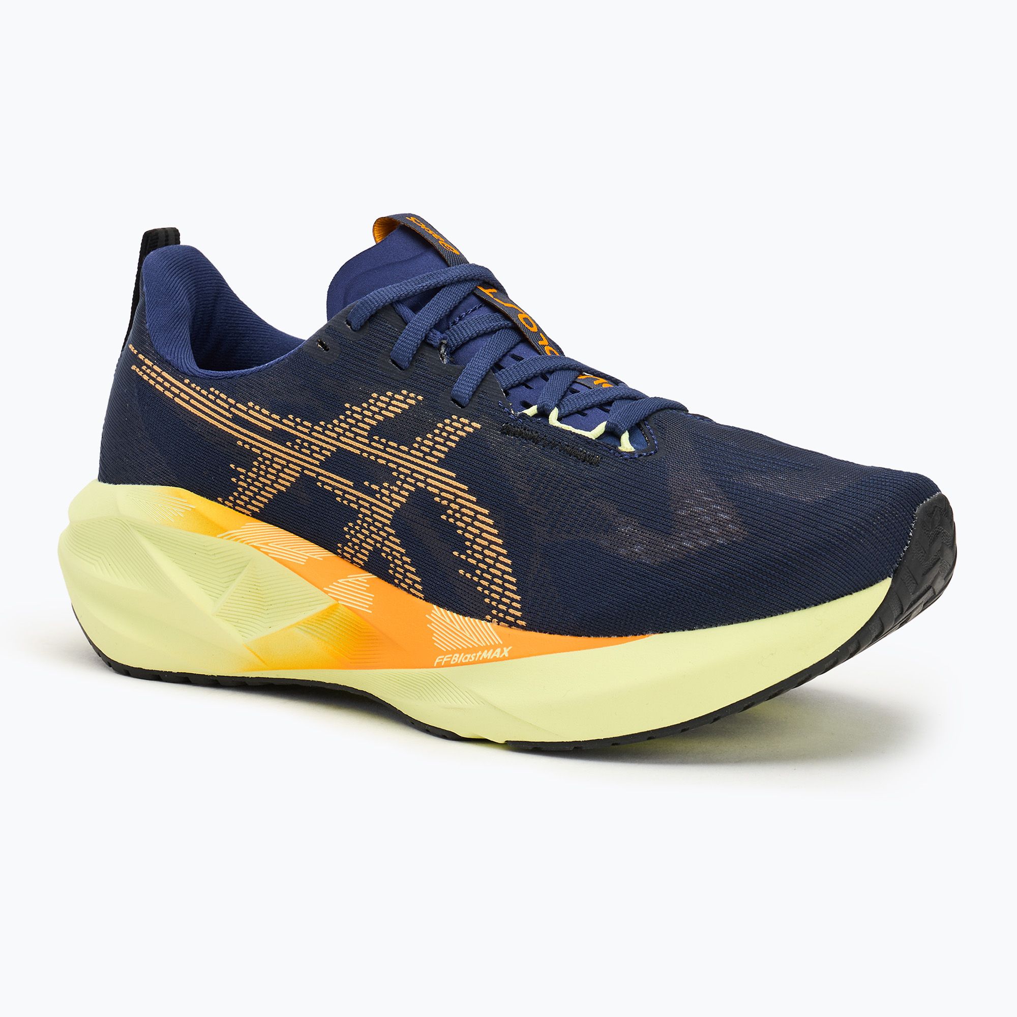 Buty do biegania męskie ASICS Novablast 5 indigo blue/amber (1011B974 ...