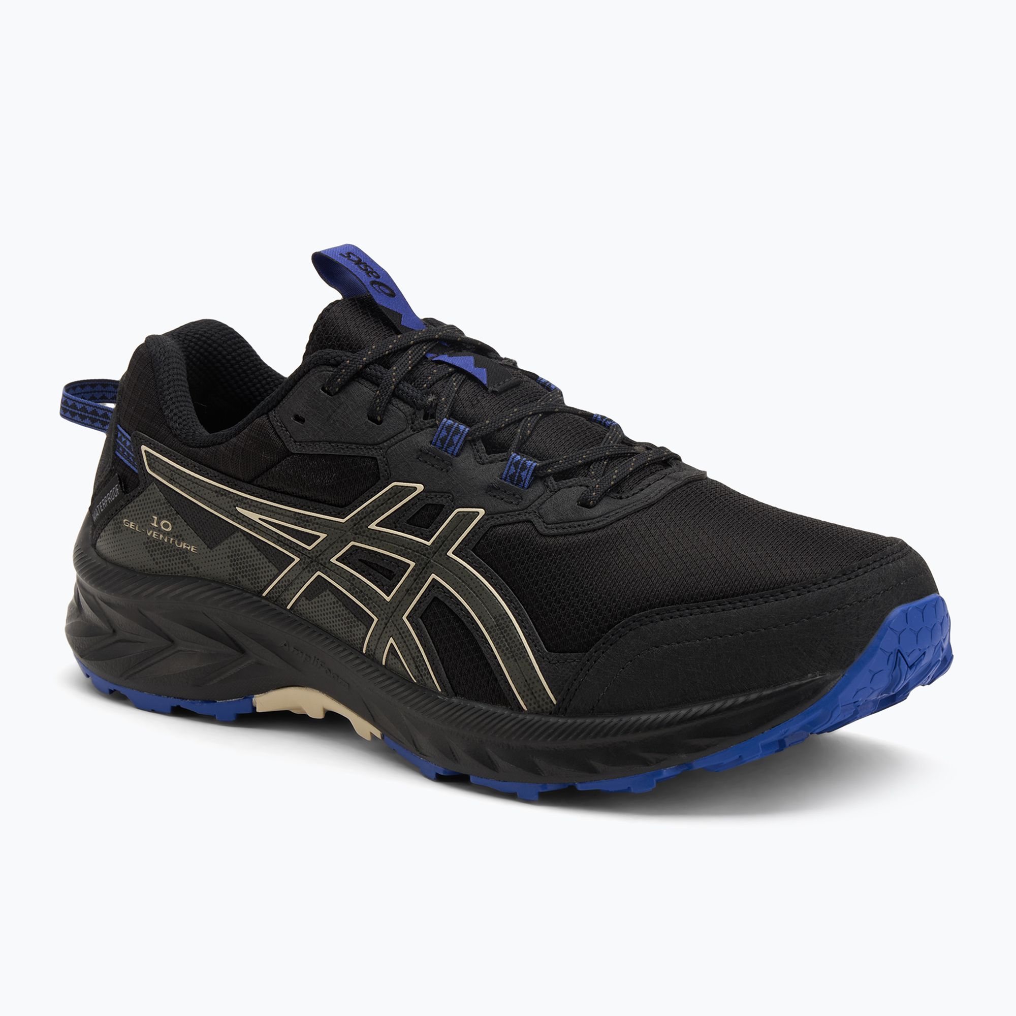 Buty do biegania męskie ASICS Gel-Venture 10 Waterproof black/brown ...