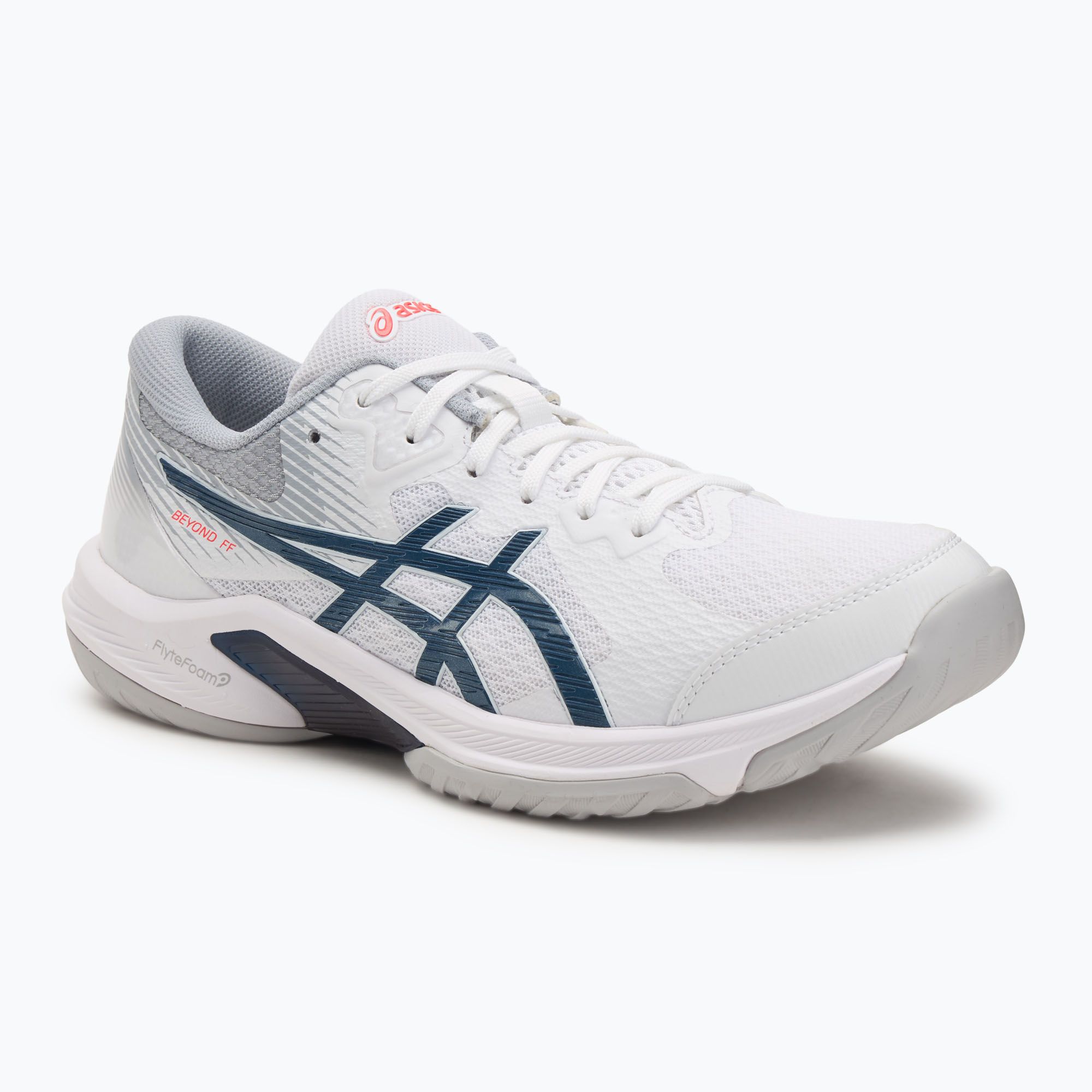 Buty męskie ASICS Beyond FF white/mako blue (1071A092-105) - Sportano.pl