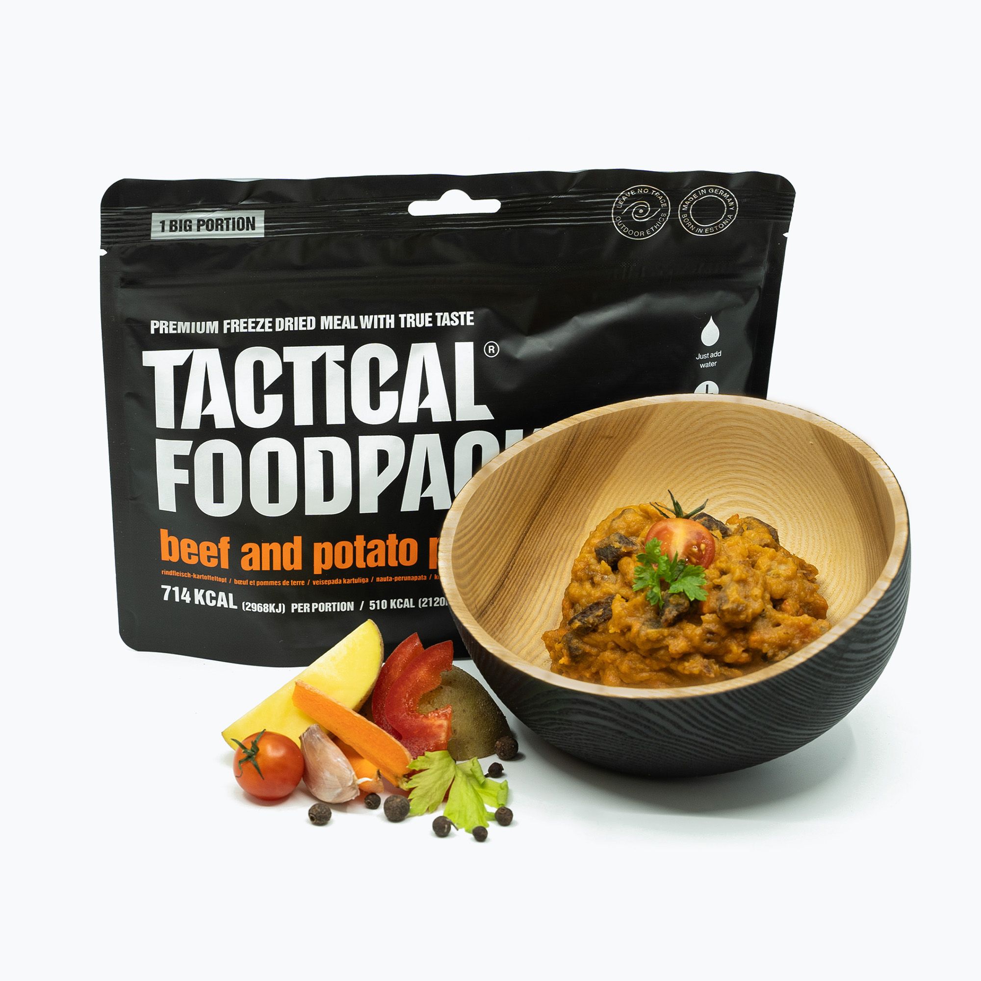 Żywność liofilizowana Tactical Foodpack Beef and Potato Pot 140 g (TFP ...