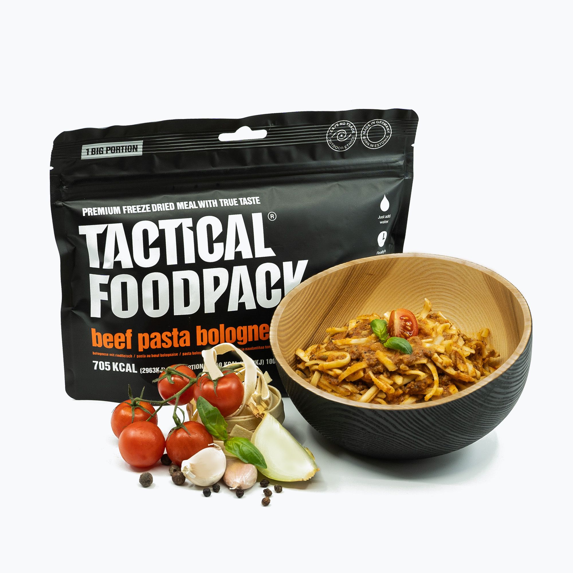 Żywność liofilizowana Tactical Foodpack Beef Pasta Bolognese 160 g (TFP-10526) - Sportano.pl