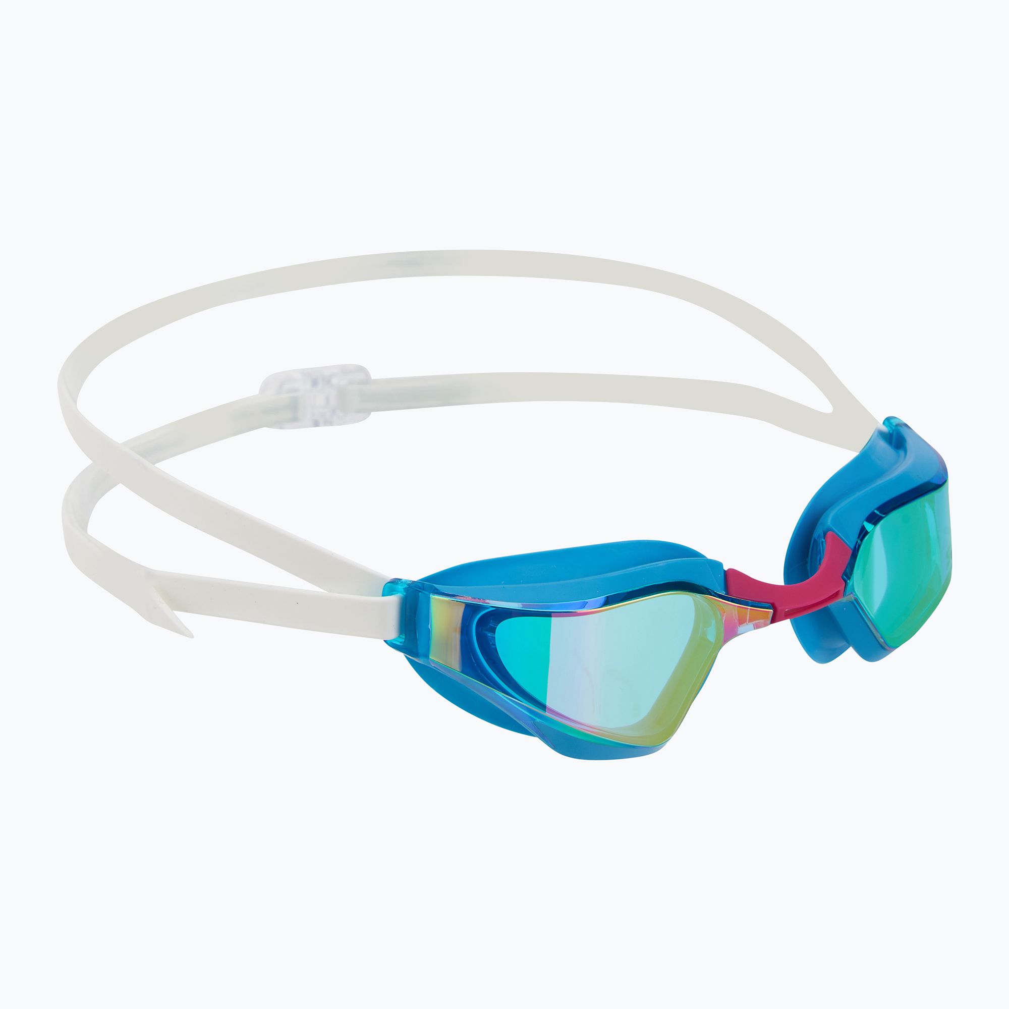 Okulary do pływania SWANS Valkyrie SR-72M PAF AB sky blue/ ruby mirror ...