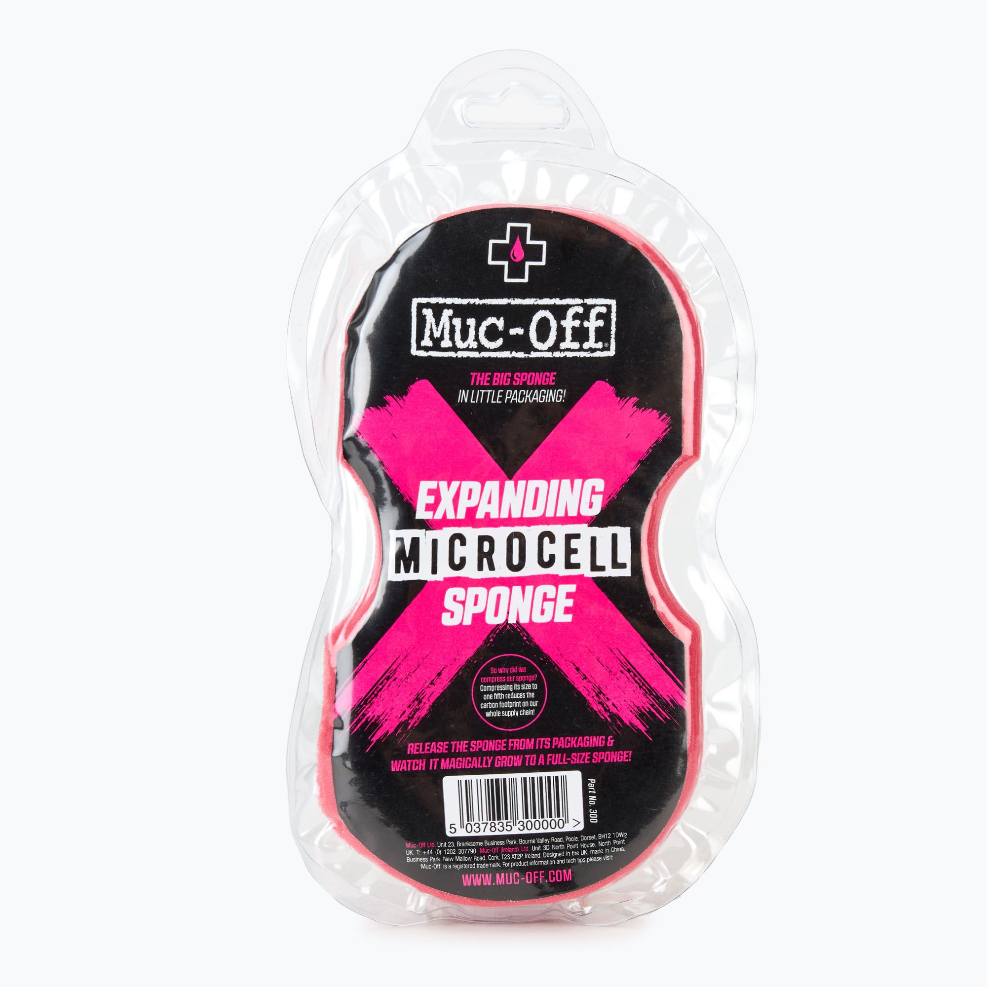 Gąbka do mycia rowerów Muc-Off Expanding Pink Sponge (300) - Sportano.pl