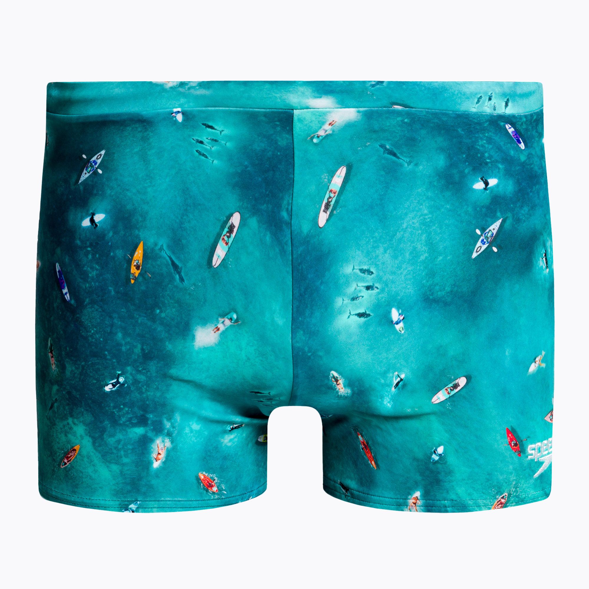 Bokserki pływackie męskie Speedo Escape Aquashort surf artic teal/tile ...