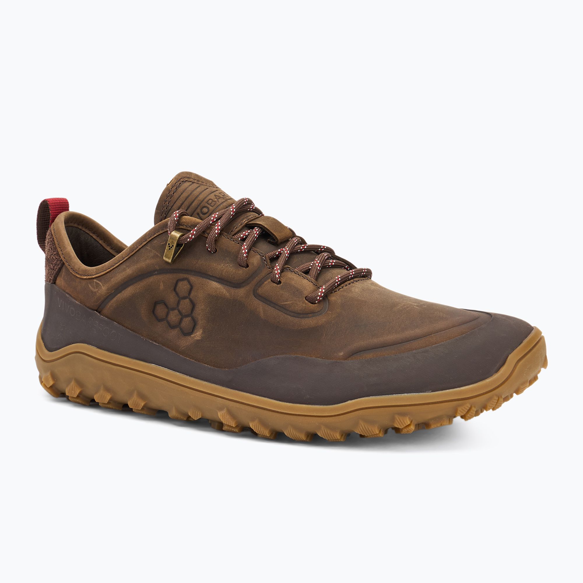 Buty barefoot męskie Vivobarefoot Tracker Leather Low bracken (309534 ...