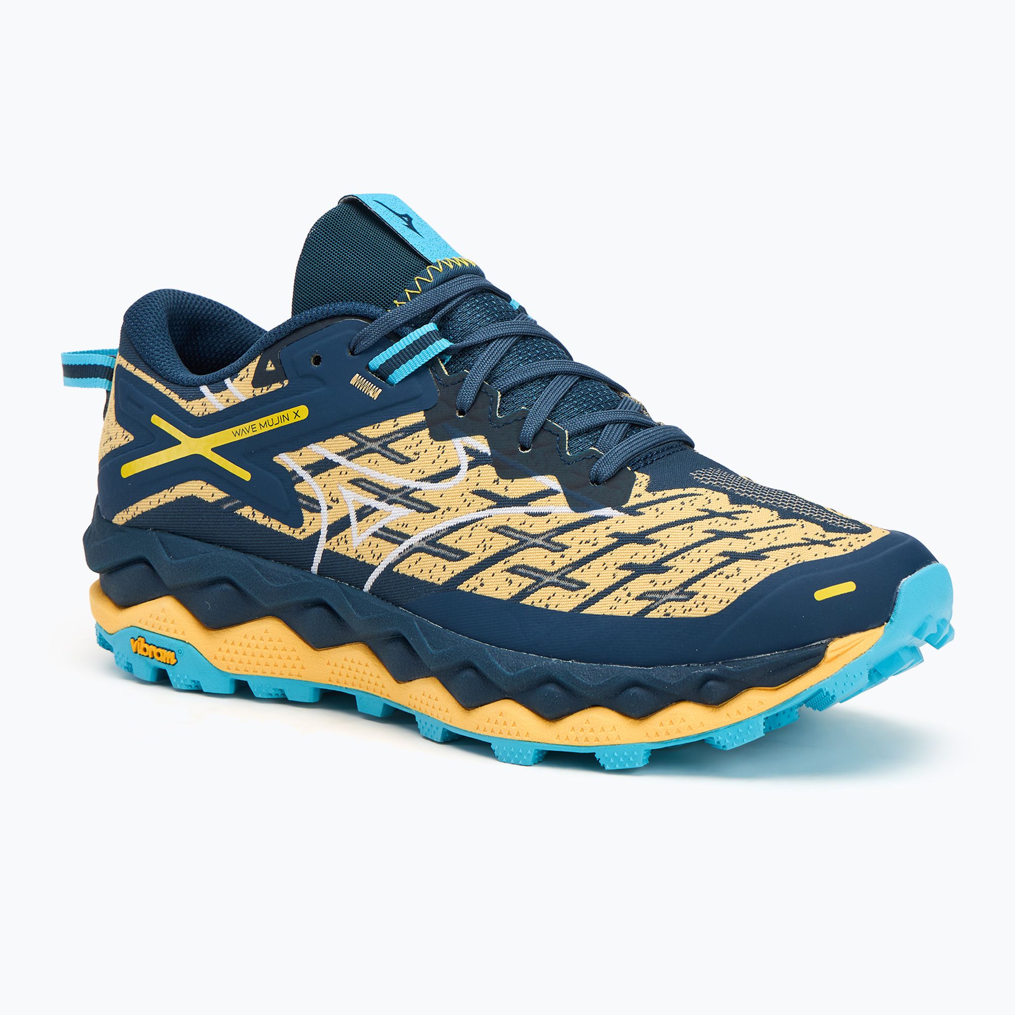 Buty do biegania męskie Mizuno Wave Mujin 10 quince/white/river blue ...