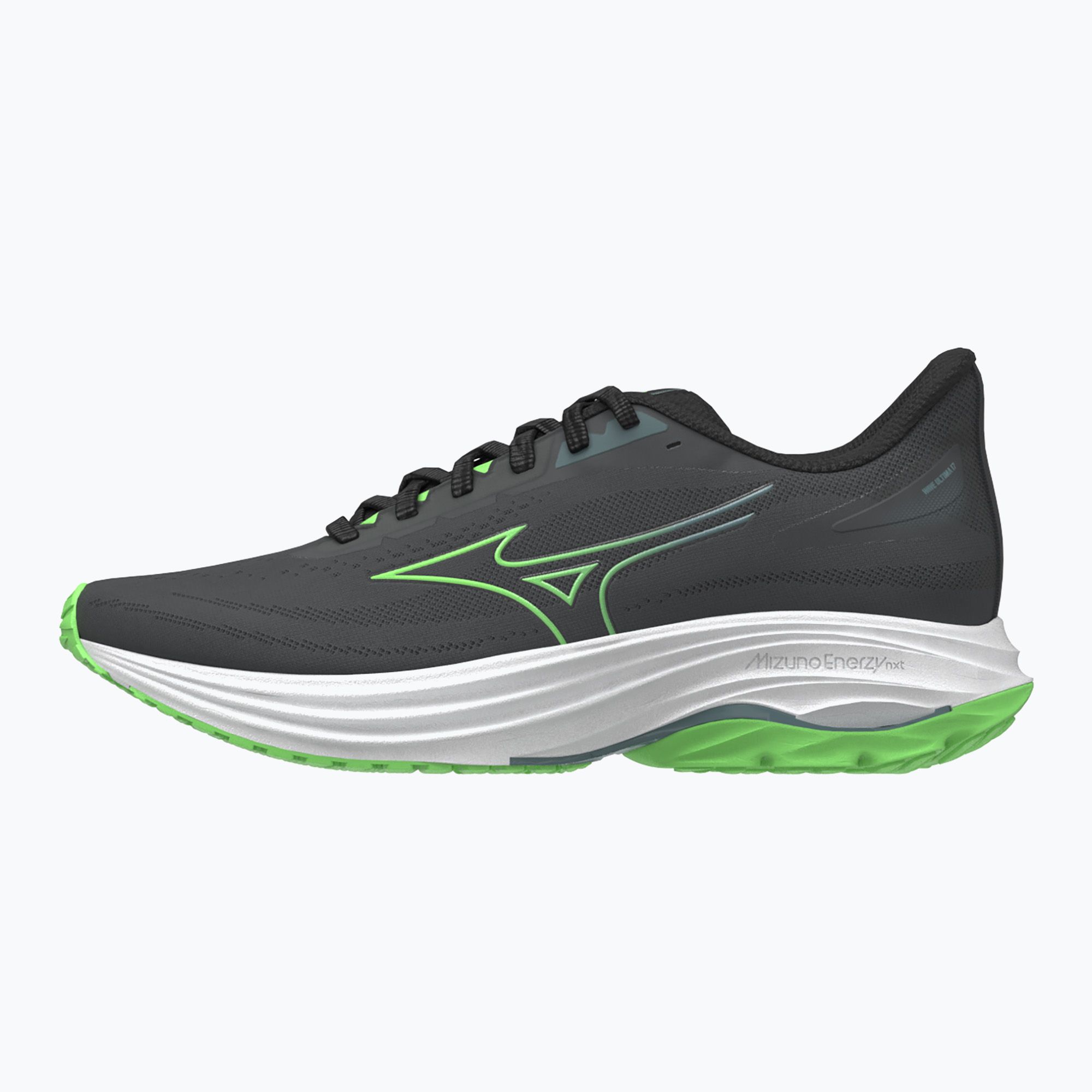Buty do biegania męskie Mizuno Wave Ultima 17 black sand/glowing apple ...