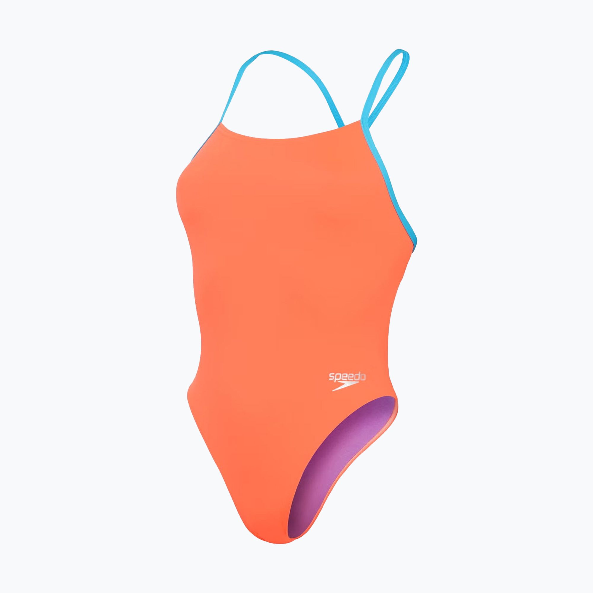Strój pływacki jednoczęściowy damski Speedo Solid Tie Back siren red (8 ...