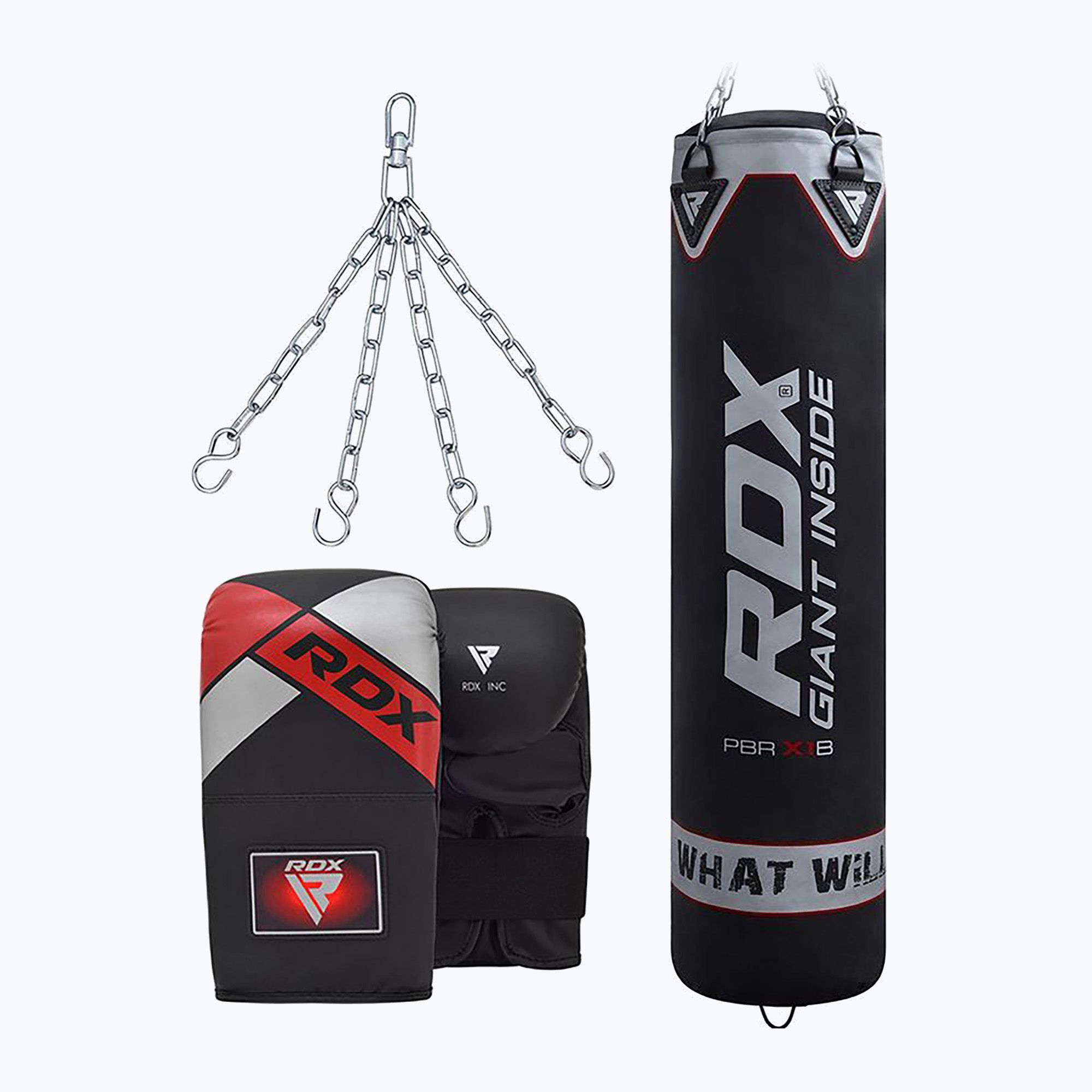 Worek bokserski RDX Punch Bag black (3PBR-X1B-5FT) - Sportano.pl