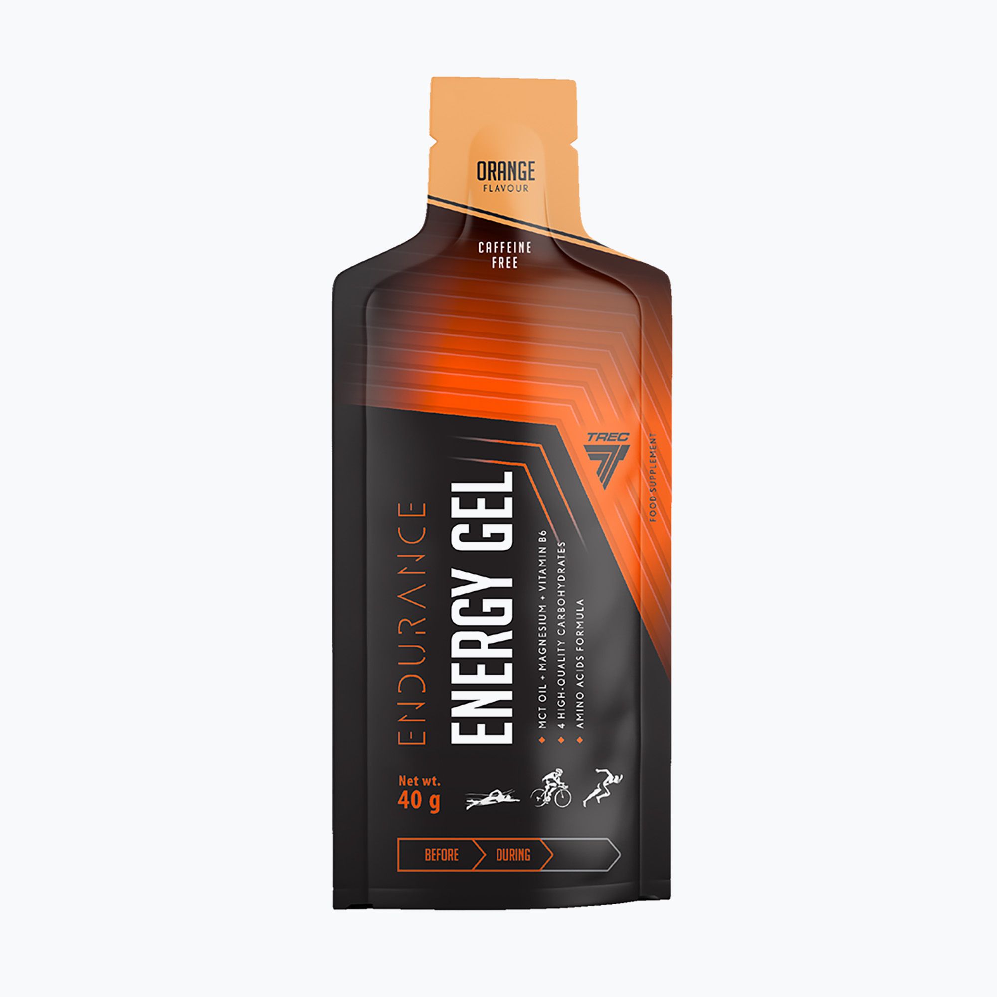Żel energetyczny Trec Endu Energy Gel Orange 40 g (TRE/1029#POMAR ...