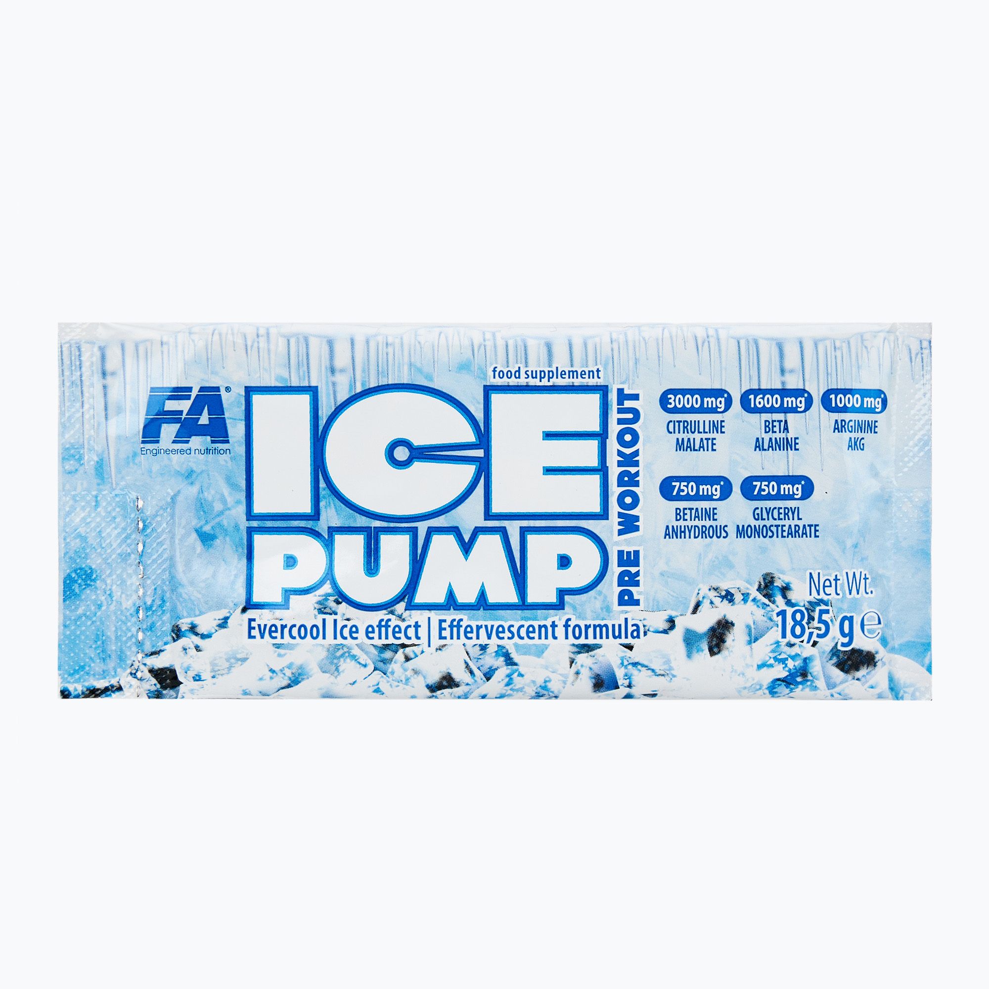 Przedtreningówka Fitness Authority Fa Ice Pump Pre Workout 18,5 g icy ...
