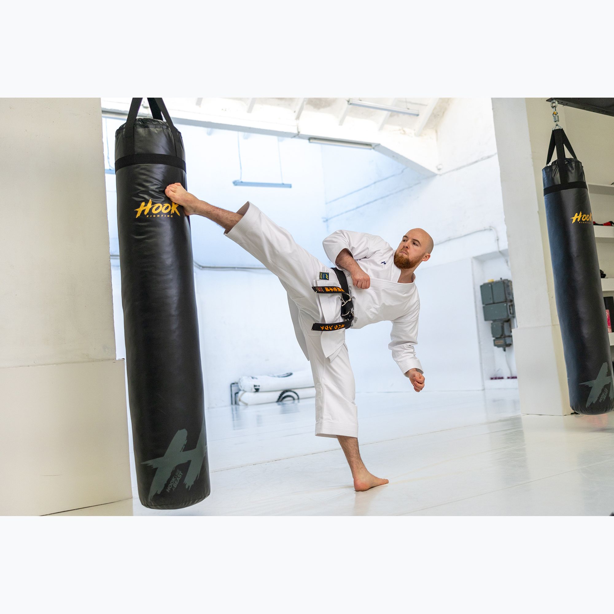 Karategi HOOK FIGHTING Karate - Ready to Competition zawodnicze biały ...