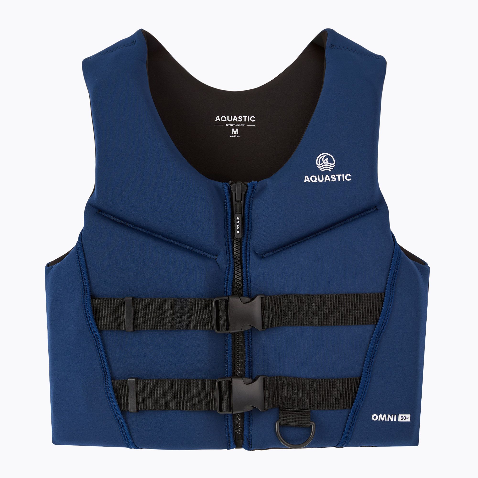 Kamizelka asekuracyjna AQUASTIC Omni 50N neoprenowa granatowy (AQS ...