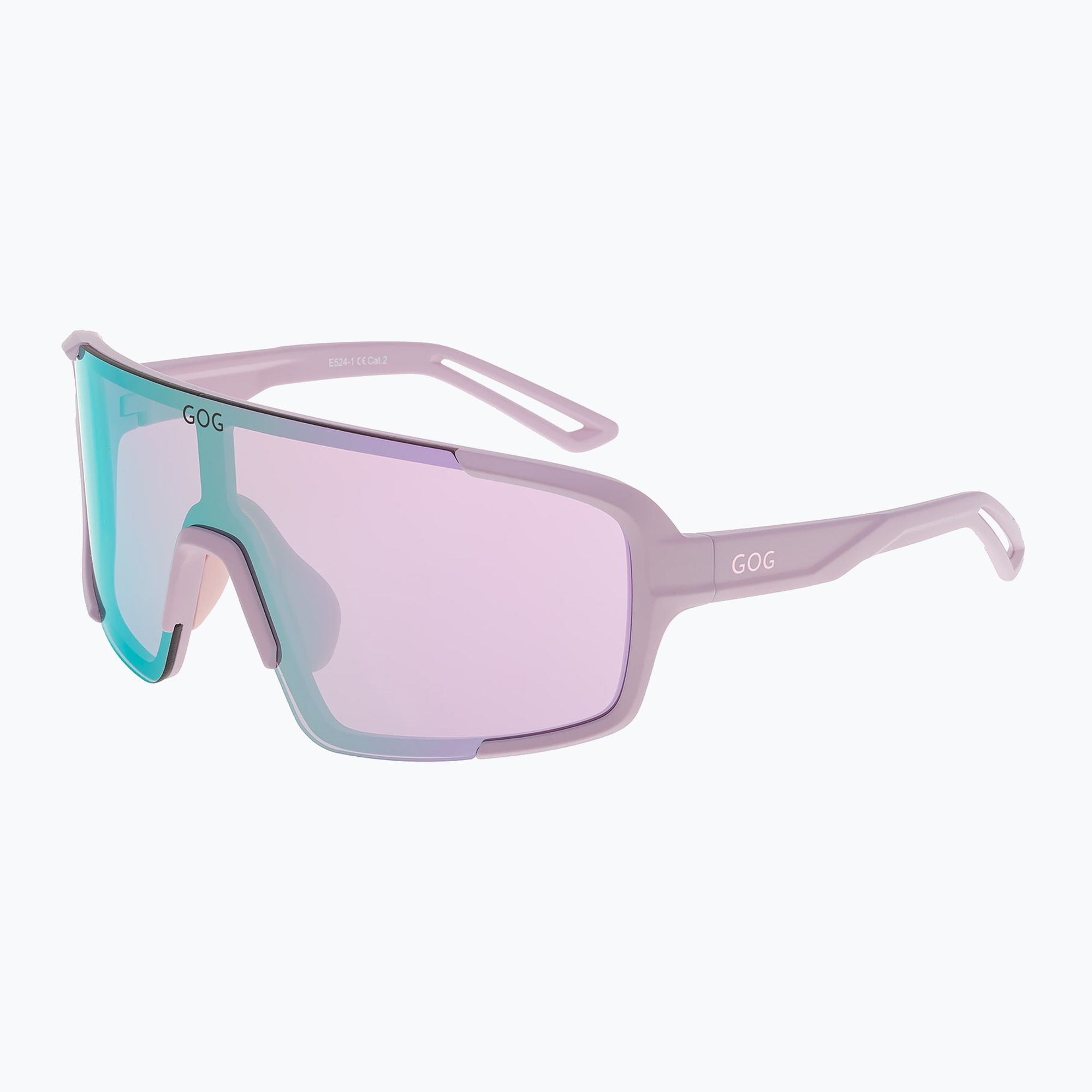 Okulary przeciwsłoneczne GOG Magni matt pink/reflex lavender (E524-1 ...