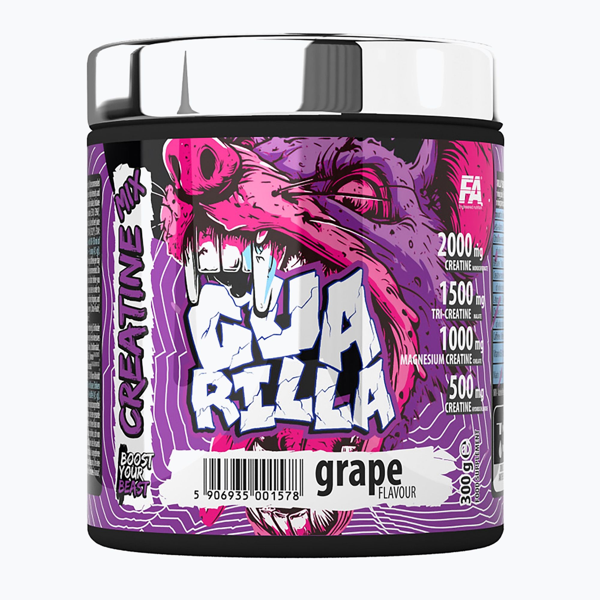 Kreatyna Fitness Authority Guarilla Creatine Mix 300 g exotic (FA ...