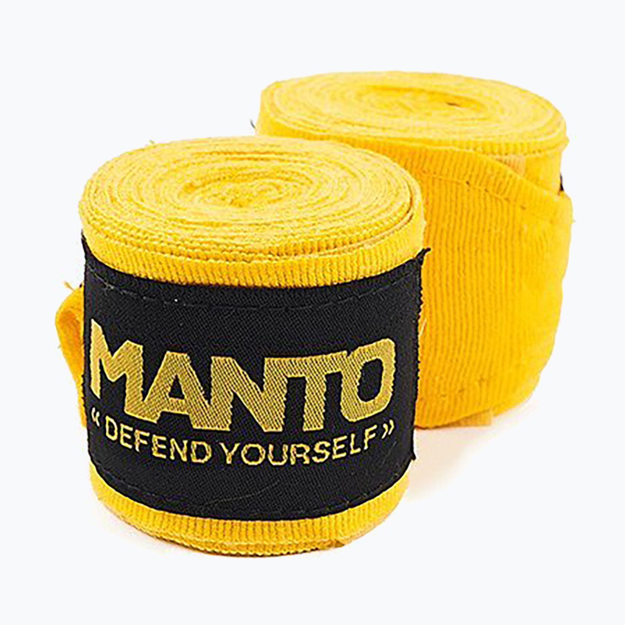 Bandaże bokserskie MANTO Defend V2 400 cm żółty (MNA866_YEL) - Sportano.pl