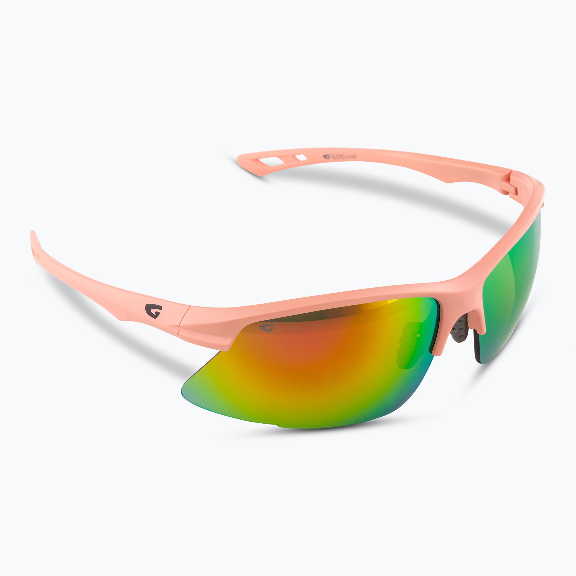 Okulary przeciwsłoneczne GOG Pico matt coral/grey/polychromatic pink ...