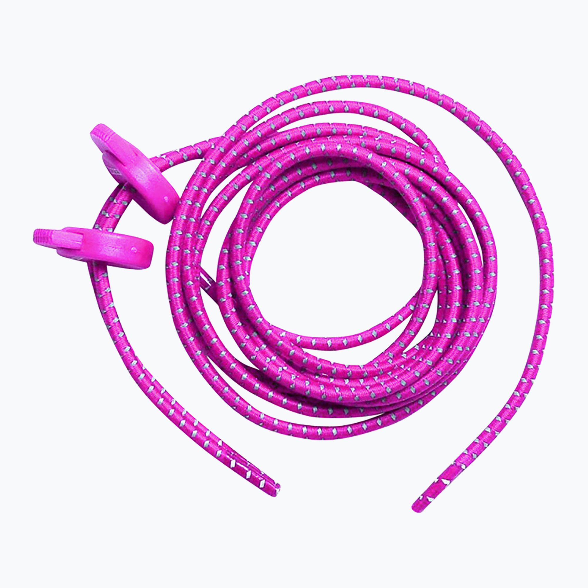 Sznurówki samozaciskowe ZONE3 Elastic neon pink (RA18ELLC114) - Sportano.pl