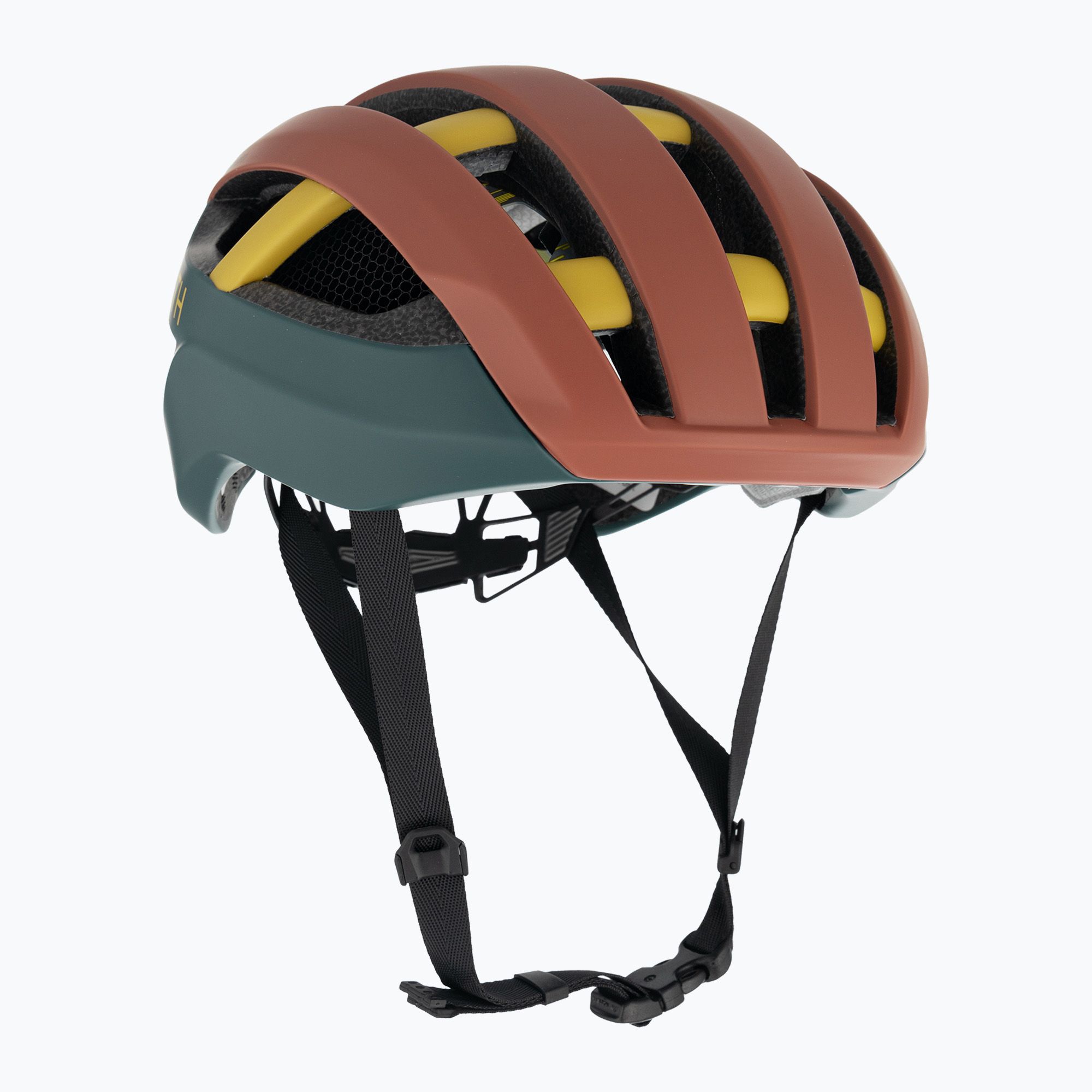 Kask rowerowy Smith Network MIPS matte sedona/pacific brimstone (E00732 ...