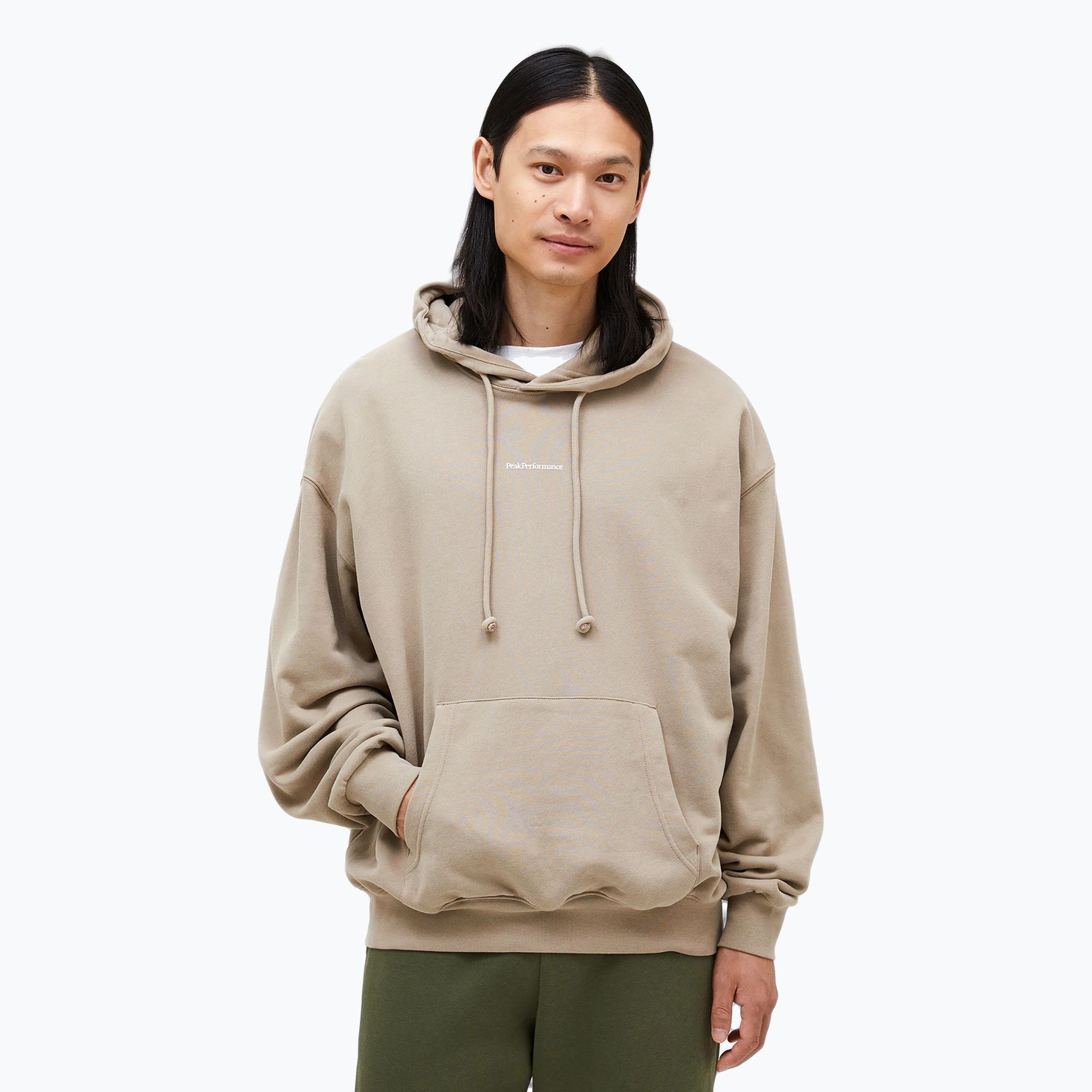 Bluza męska Peak Performance Original Terry avid beige (G80276010 ...