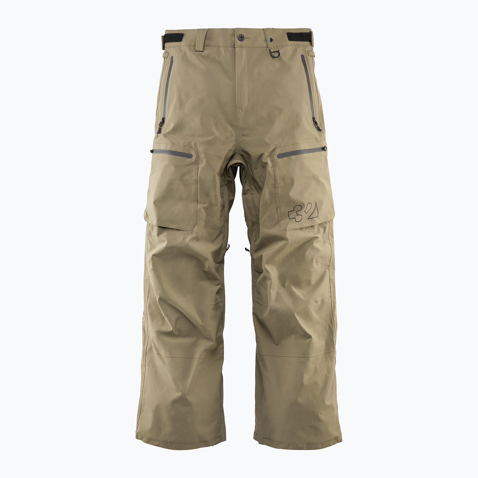 Spodnie snowboardowe męskie ThirtyTwo TM Recycled black (T.26.PTM.RCP ...