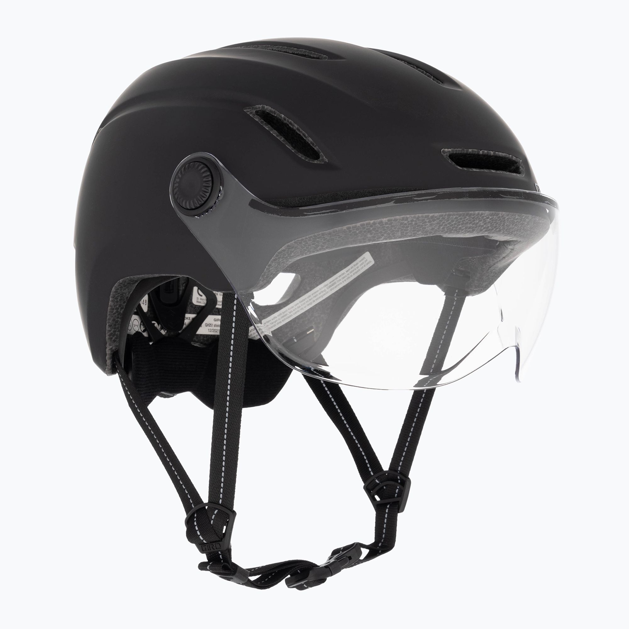 Kask rowerowy Giro Evoke Shield Integrated MIPS matte black (GR-7141553) - Sportano.pl
