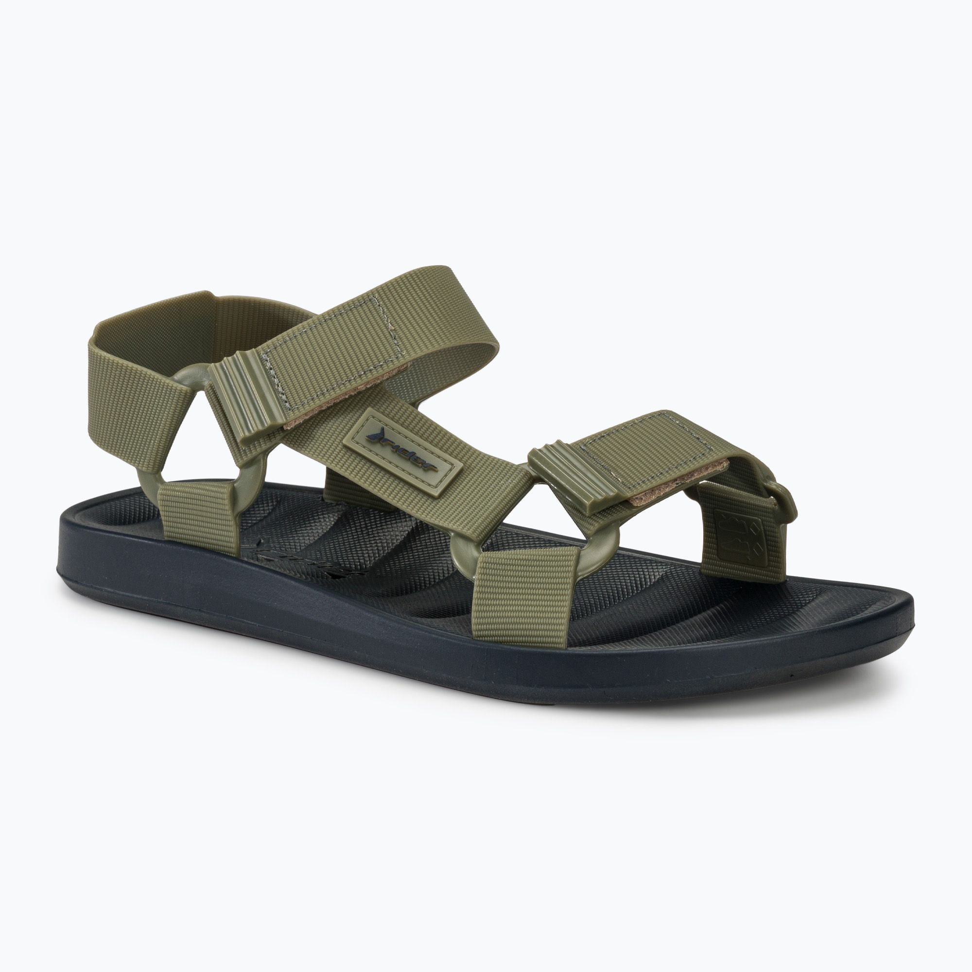 Sandały męskie RIDER Free Style San black/green (11671-AK161) - Sportano.pl
