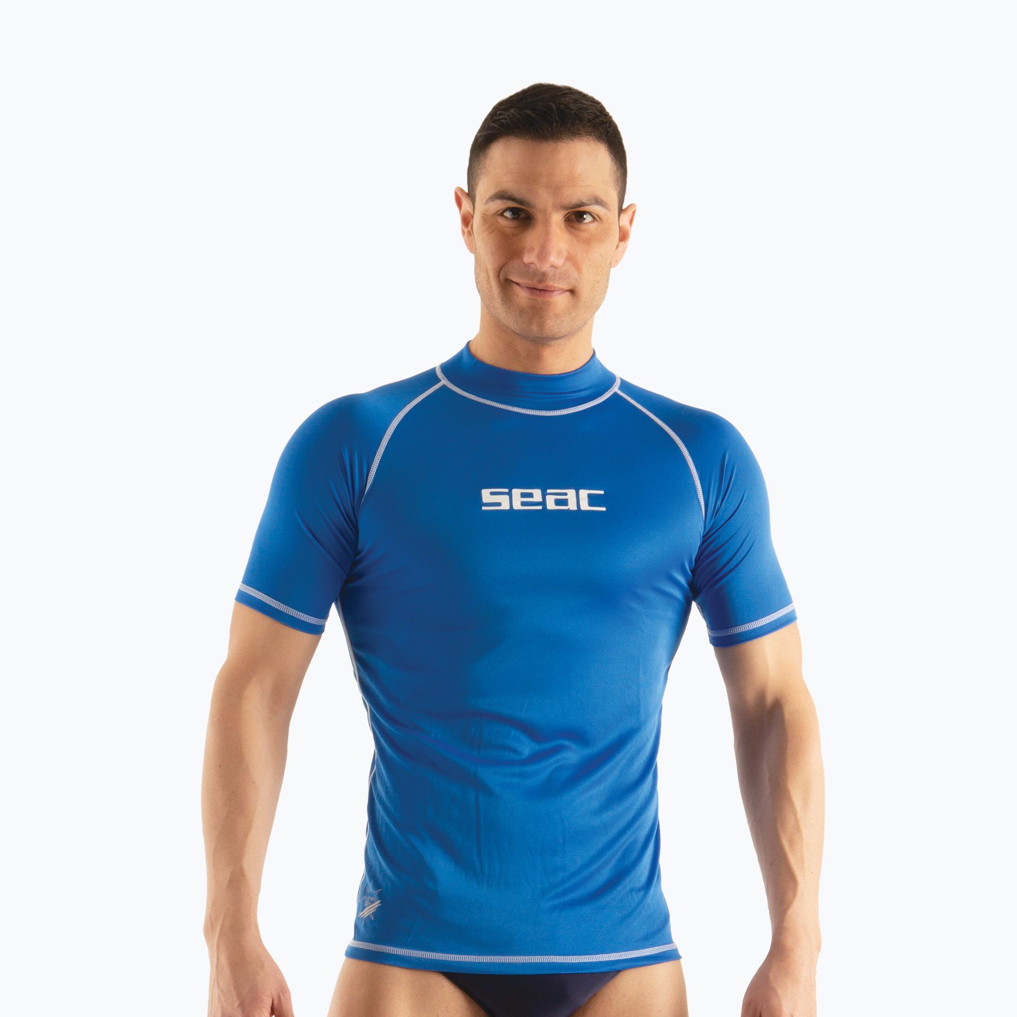Koszulka do pływania męska SEAC T-Sun blue (155-27) - Sportano.pl