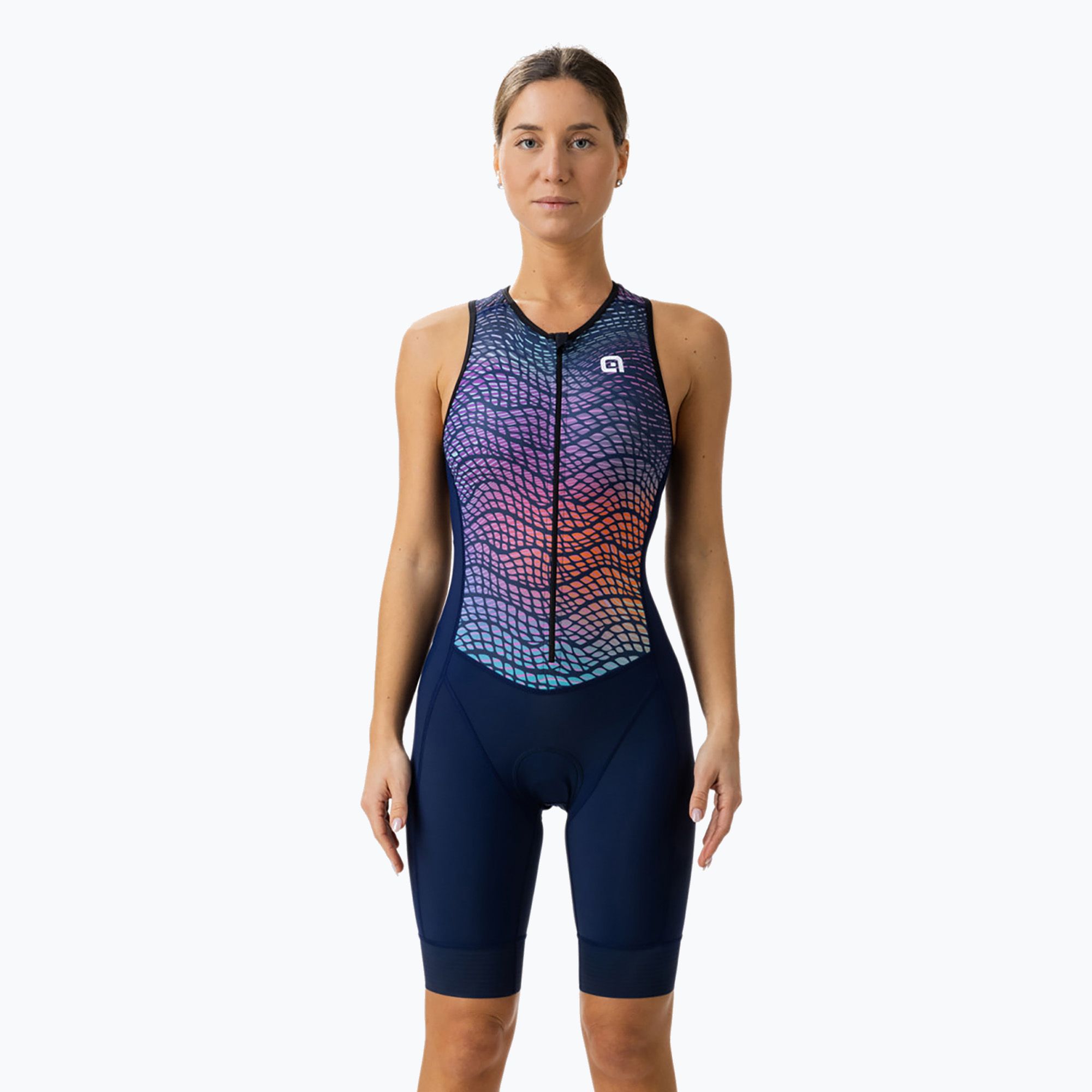 Kombinezon rowerowy damski Alé Dive navy blue (L23151402) - Sportano.pl