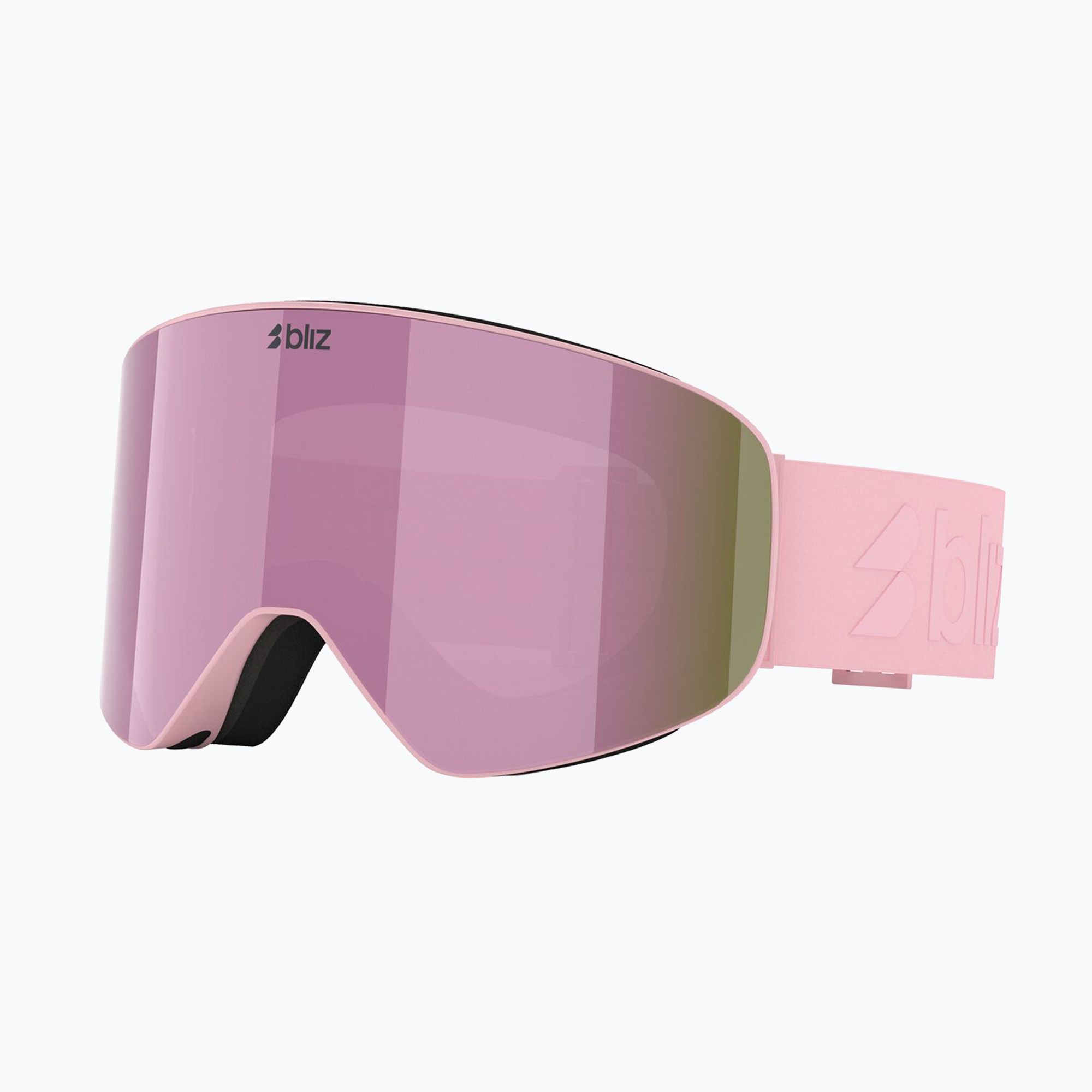 Gogle narciarskie Bliz Flow matte pink/brown/pink multi (0ZG8004-12 00 ...