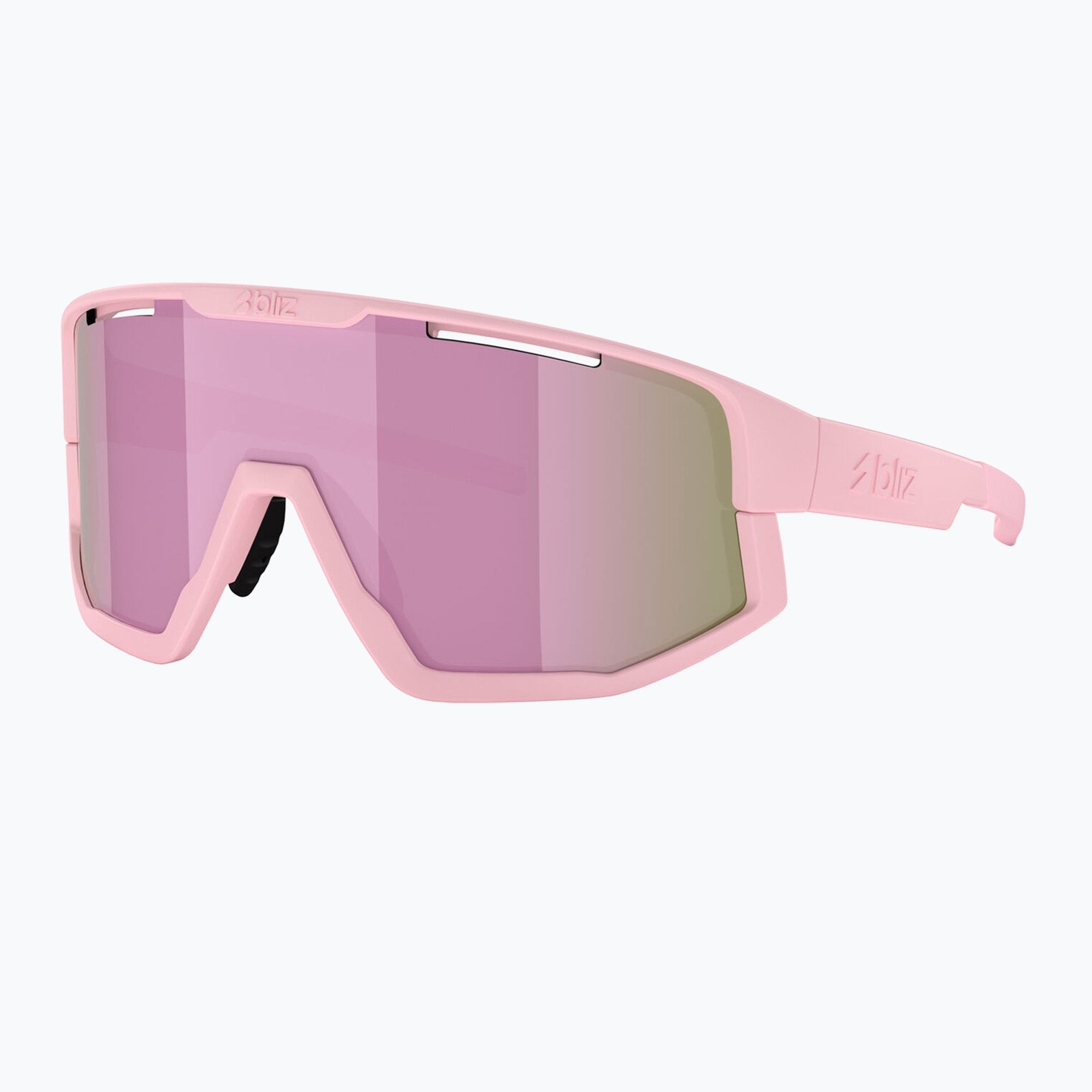 Okulary przeciwsłoneczne Bliz Fusion Small matte powder pink/brown rosé ...