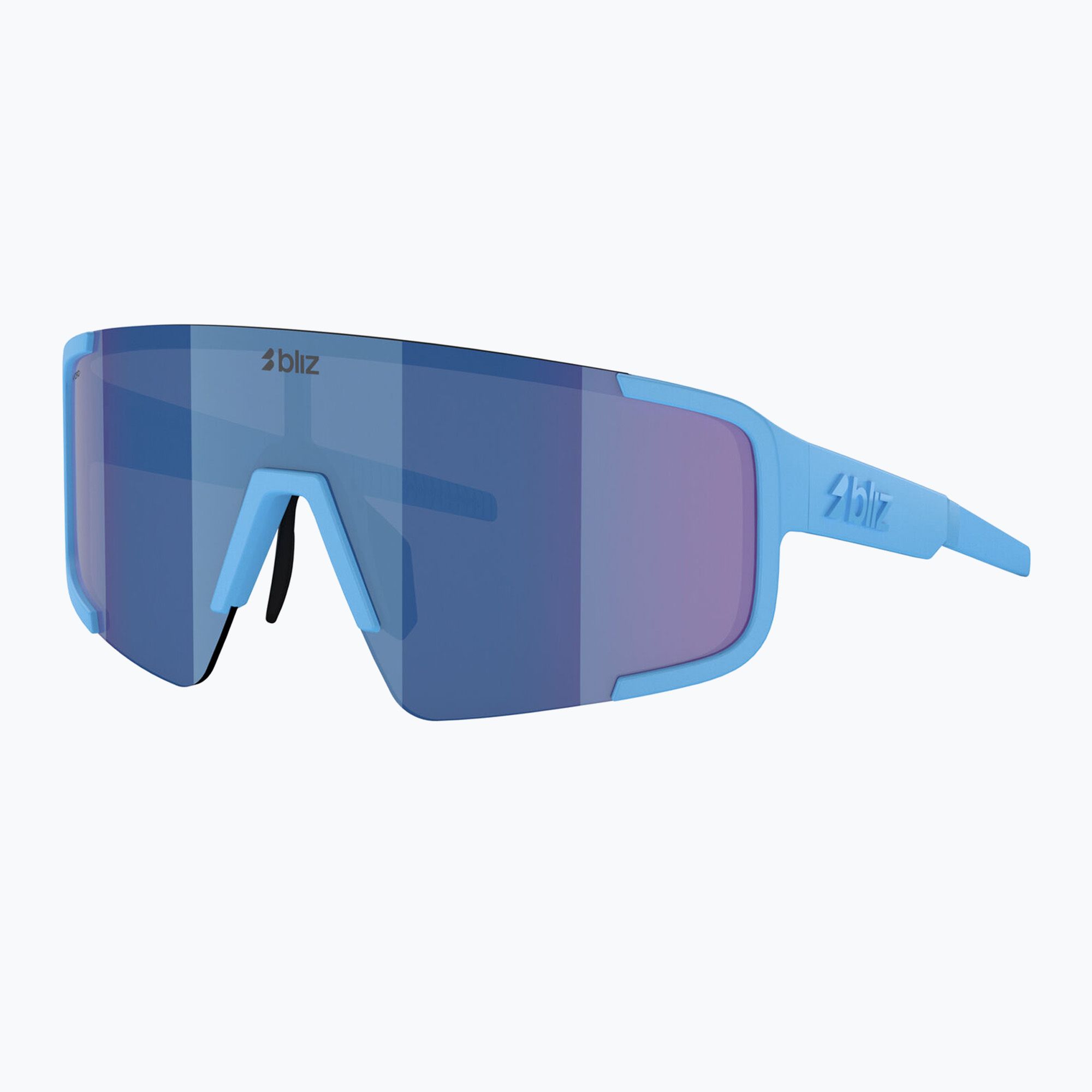 Okulary przeciwsłoneczne Bliz P003 matte blue/grey blue mirror (0ZB7021 ...