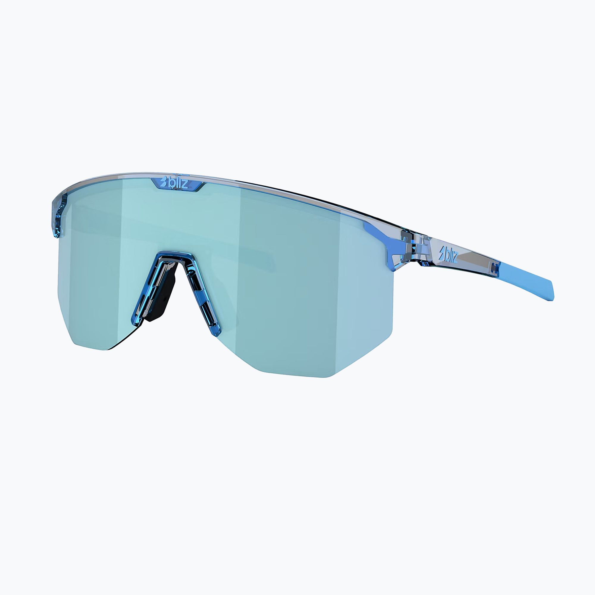 Okulary przeciwsłoneczne Bliz Hero transparent blue/smoke ice blue ...