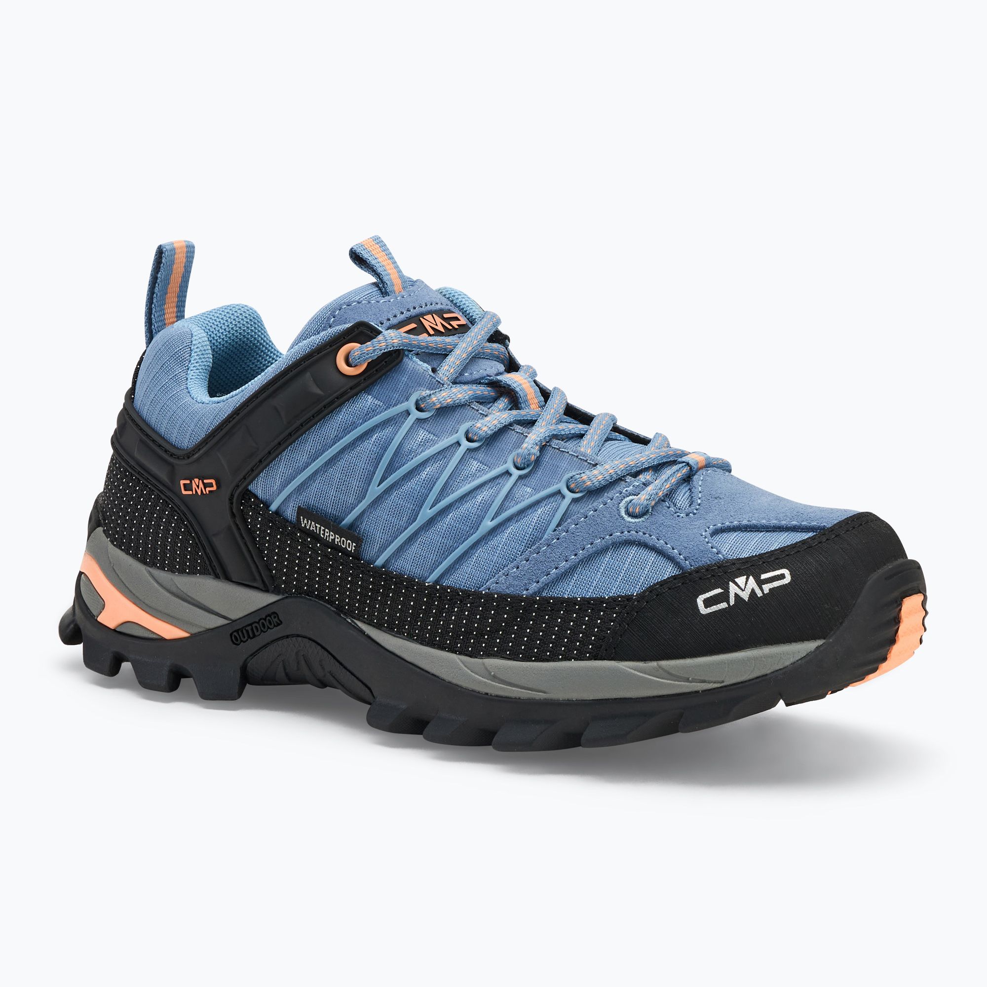 Buty trekkingowe damskie CMP Rigel Low Wp storm/sunrise (3Q54456/16LR ...