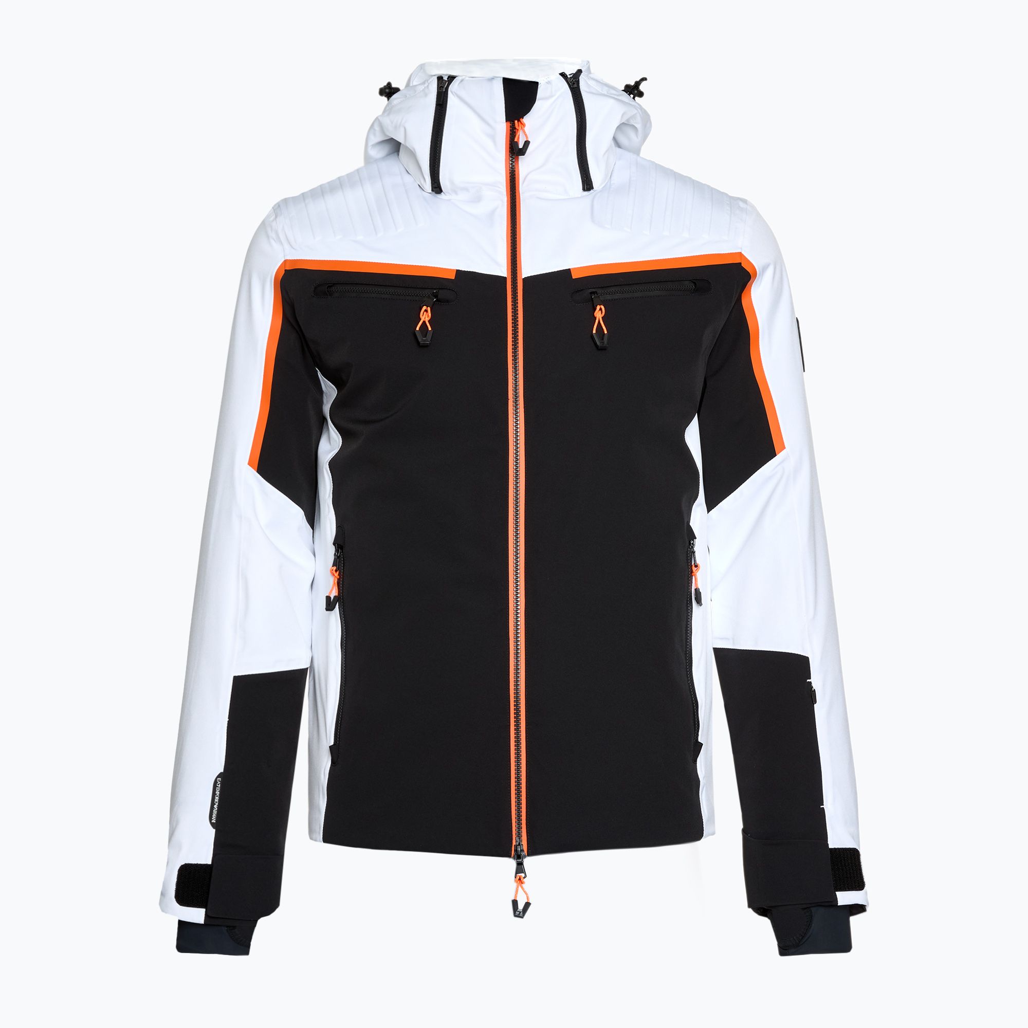 Kurtka narciarska męska EA7 Emporio Armani Ski Kitzbuhel Colorblock Logo Protectum black (PNCJZ ...