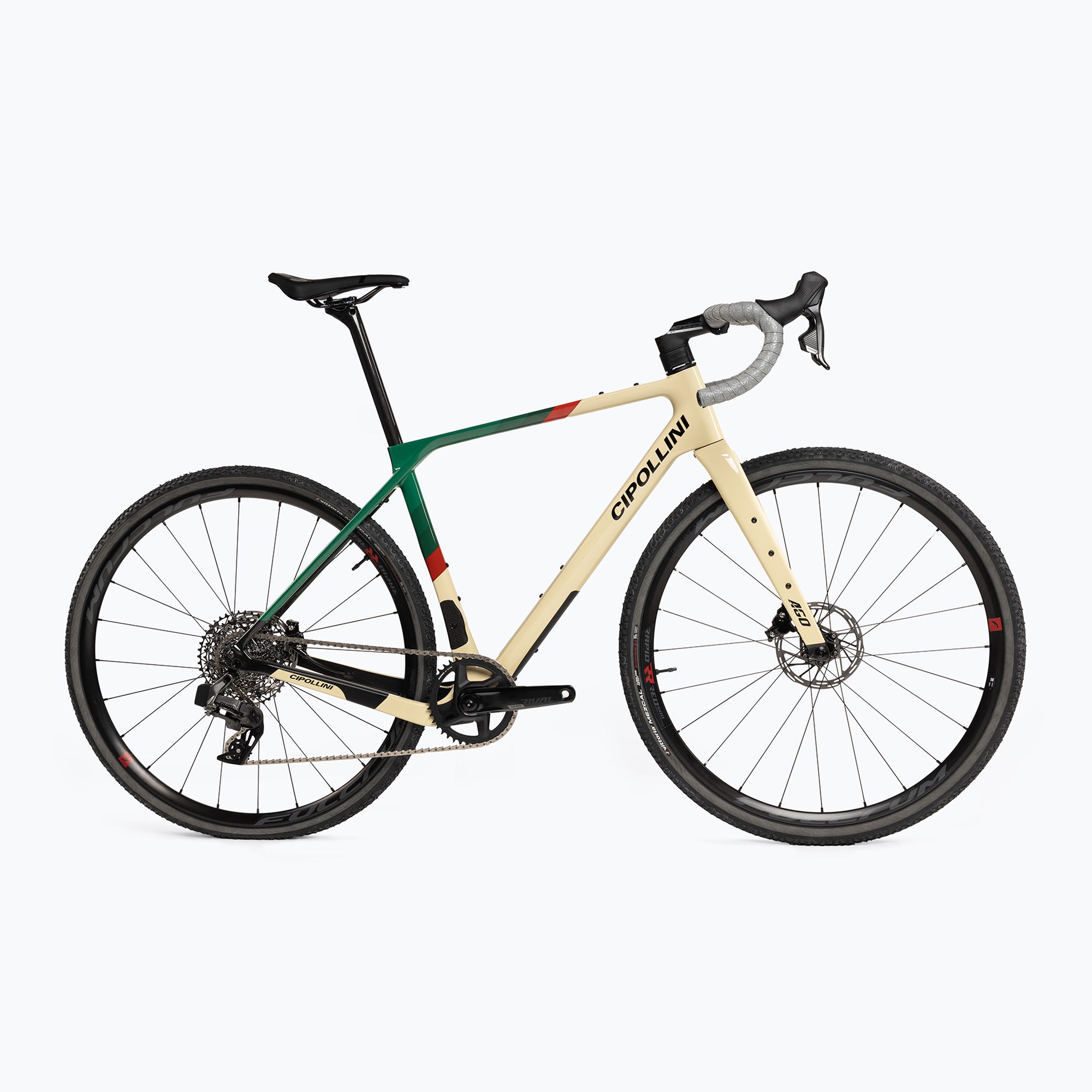 Rower gravelowy Cipollini Ago DB 23 Rival XPLR-Rapid RED-AWING sand ...