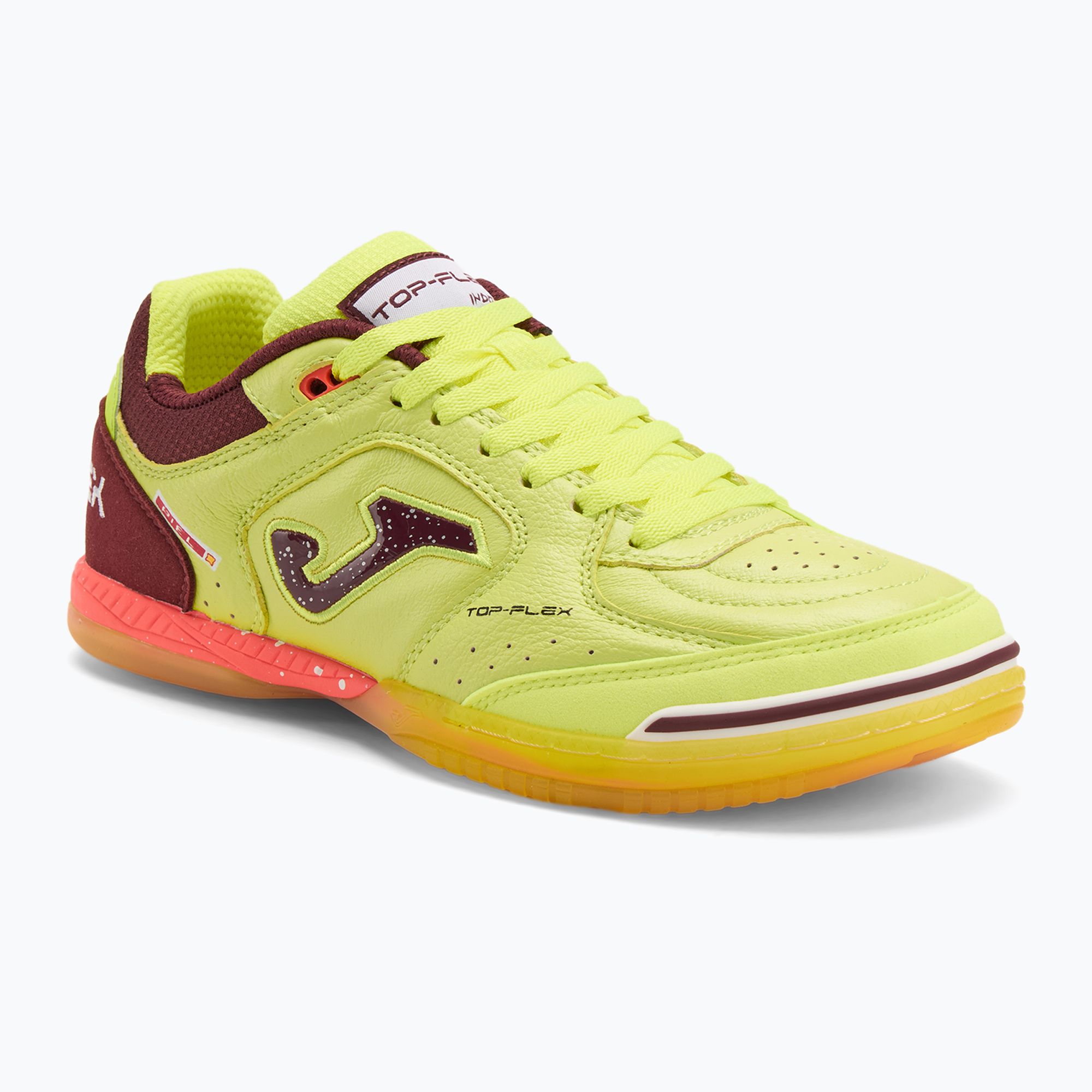 Buty piłkarskie męskie Joma Top Flex IN fluor yellow/purple (TOPW2509IN ...