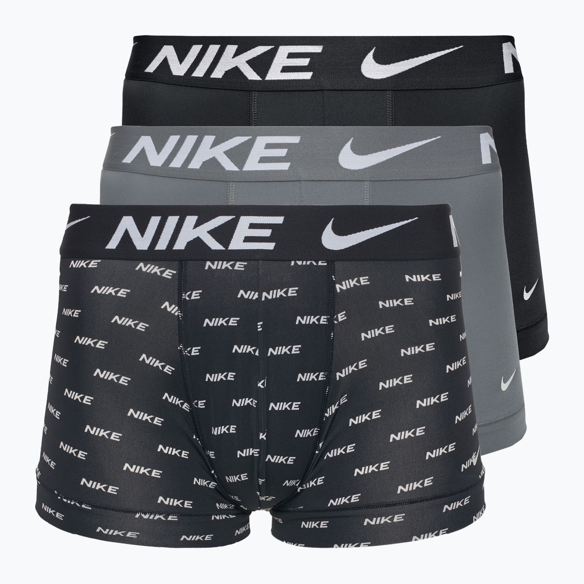 Bokserki męskie Nike Dri-Fit Essential Micro Trunk 3 pary nike logo ...