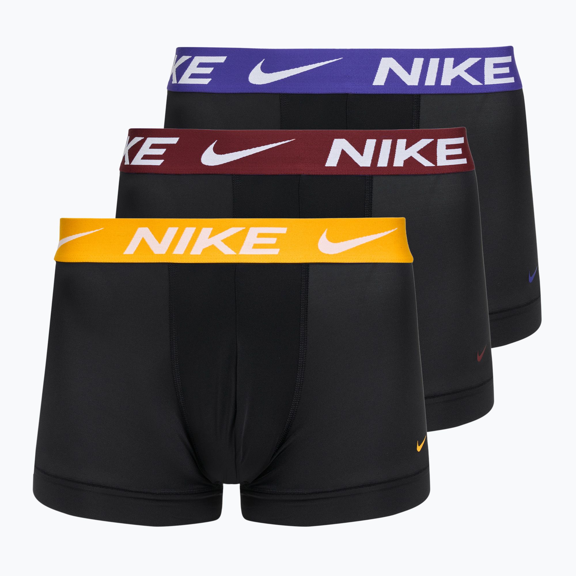 Bokserki męskie Nike Dri-Fit Essential Micro Trunk 3 pary black ...