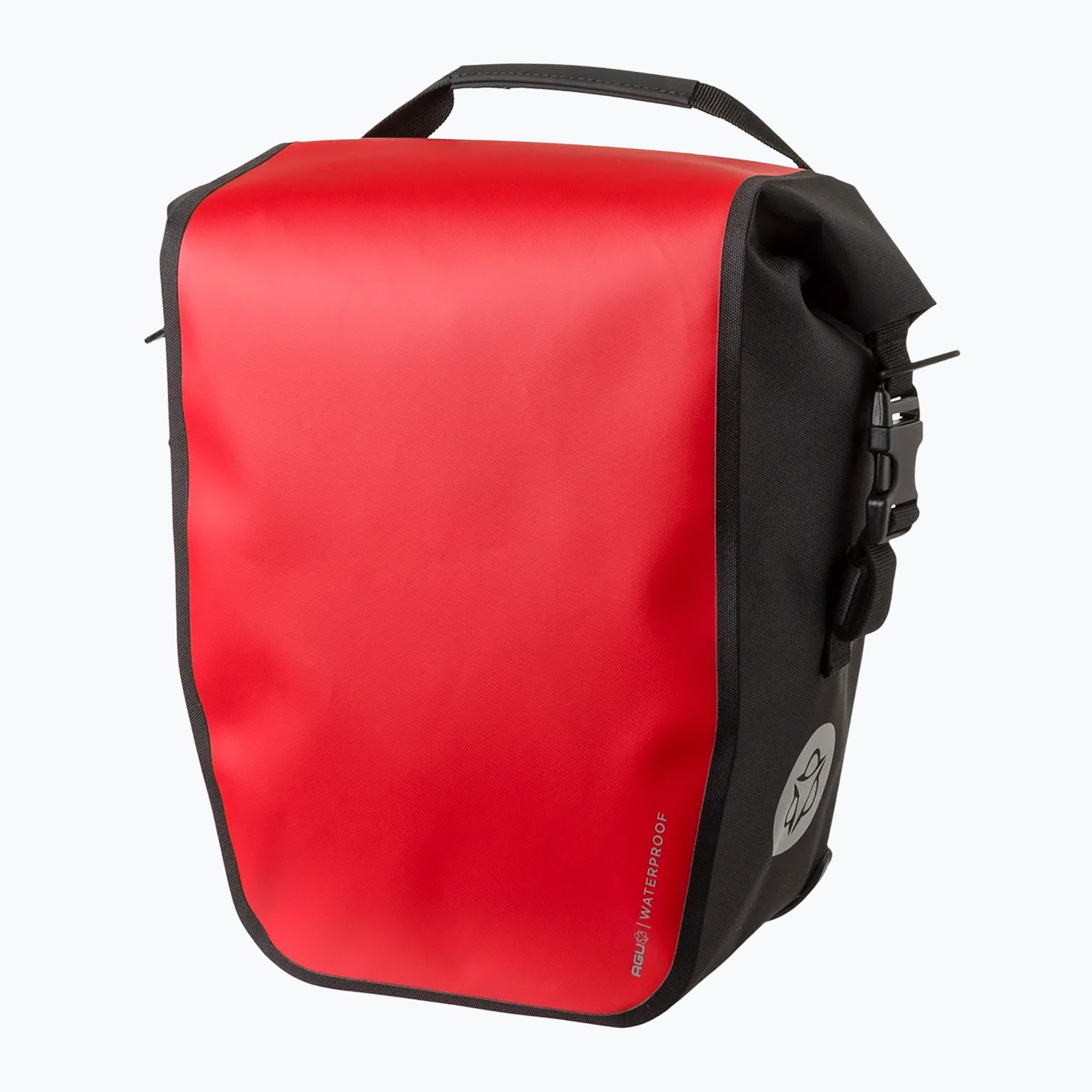 Sakwa rowerowa AGU Clean Single Bike Bag Click'nGo M 17 l red (41120606-026) - Sportano.pl