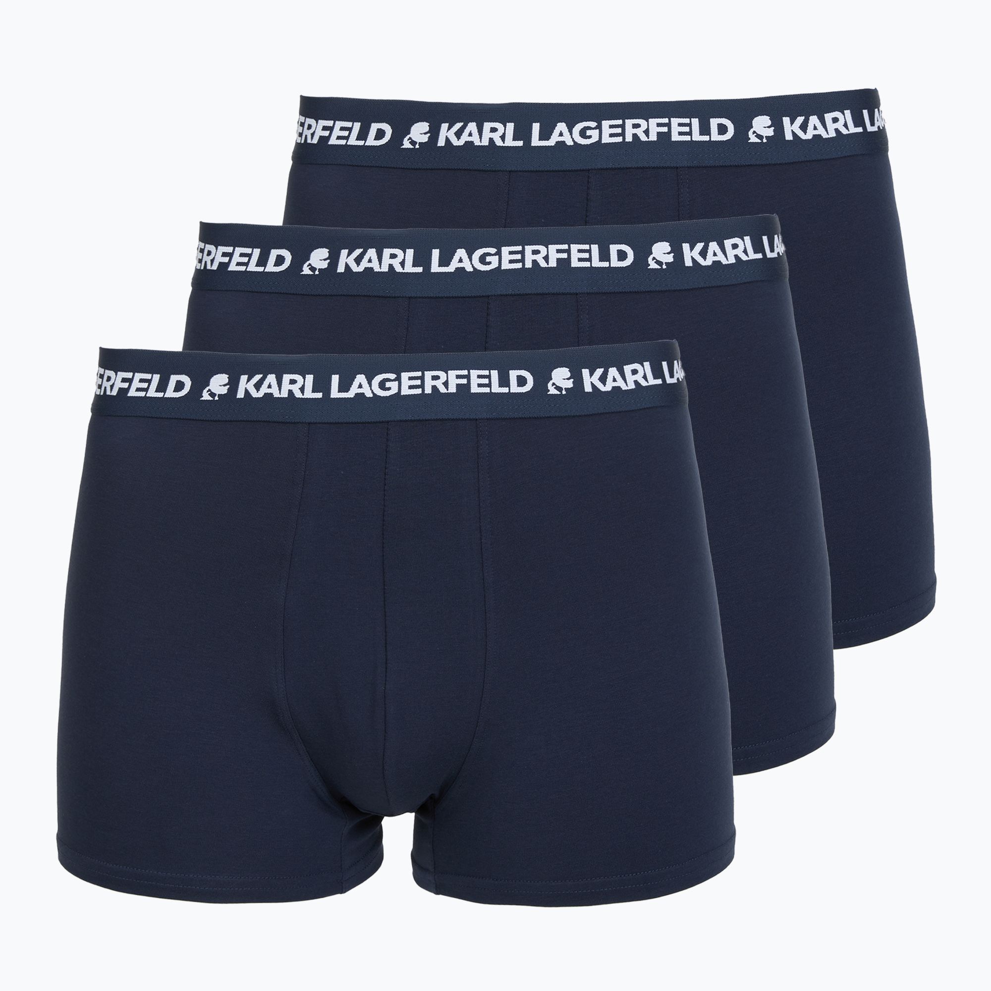 Bokserki męskie KARL LAGERFELD Logo Trunk 3 pary black (A1M47151 ...