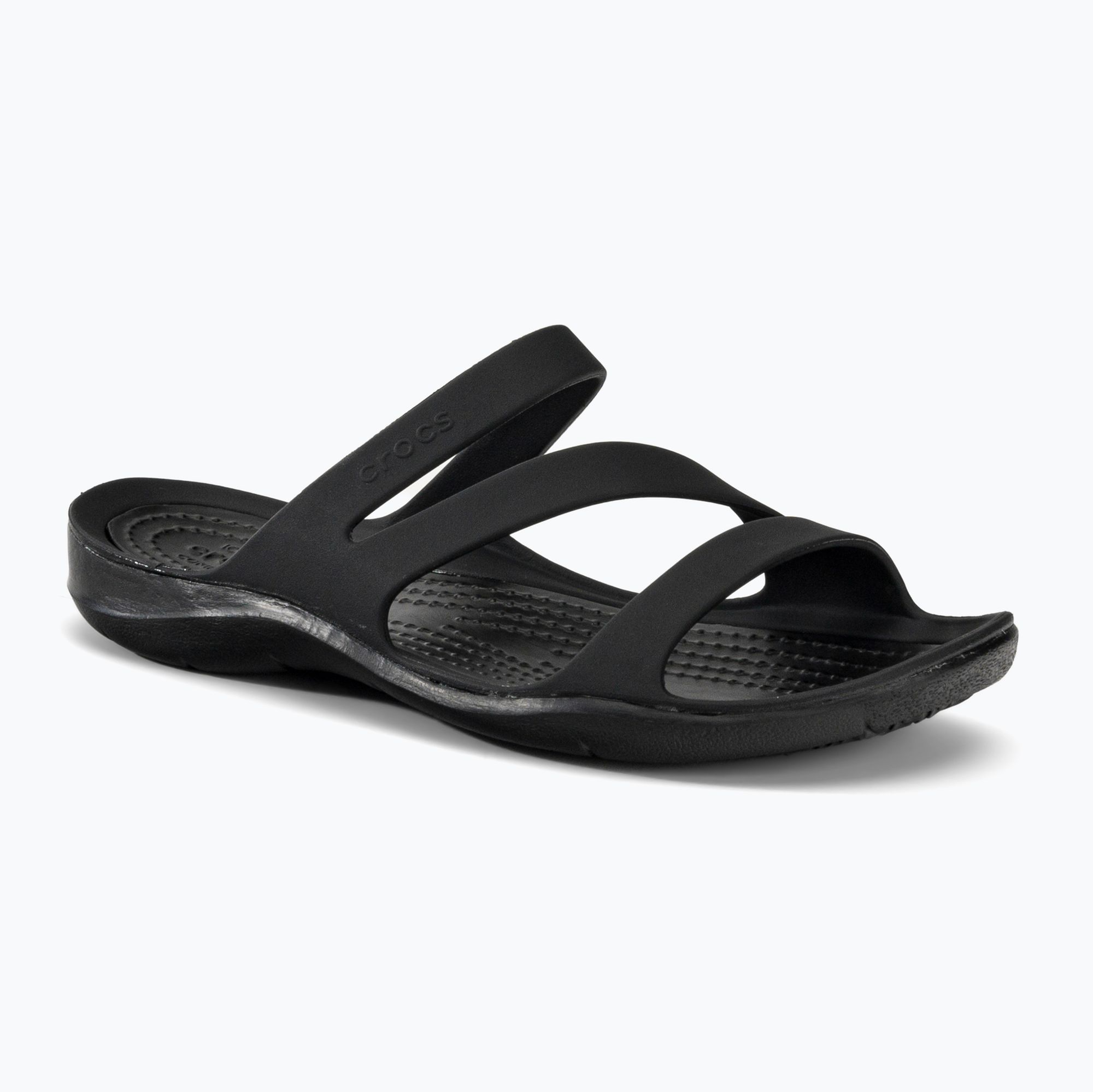 Klapki Crocs Swiftwater Sandal W black/black 203998-06X (203998 ...