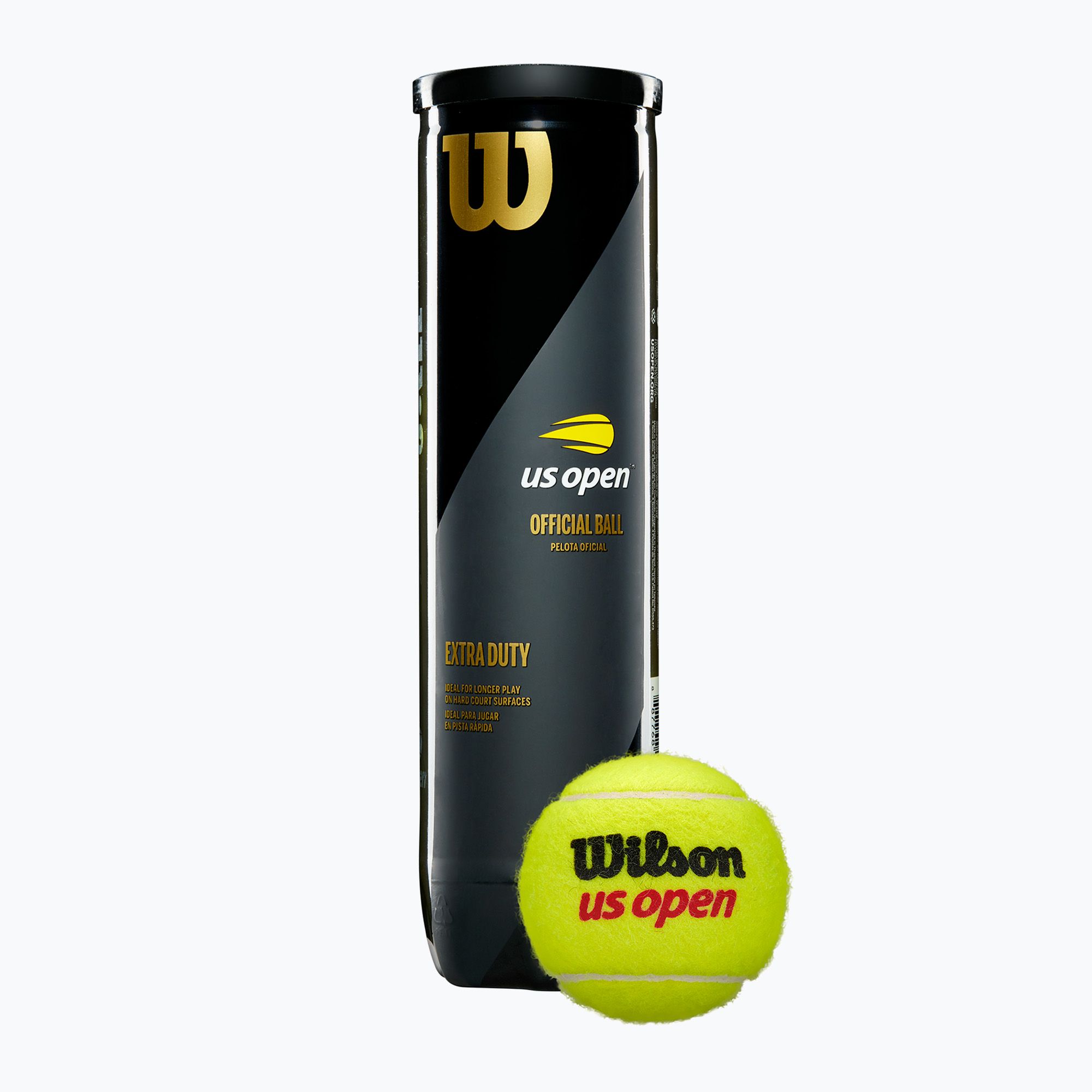 Piłki tenisowe Wilson US Open XD 4 szt. yellow (WRT116200) - Sportano.pl